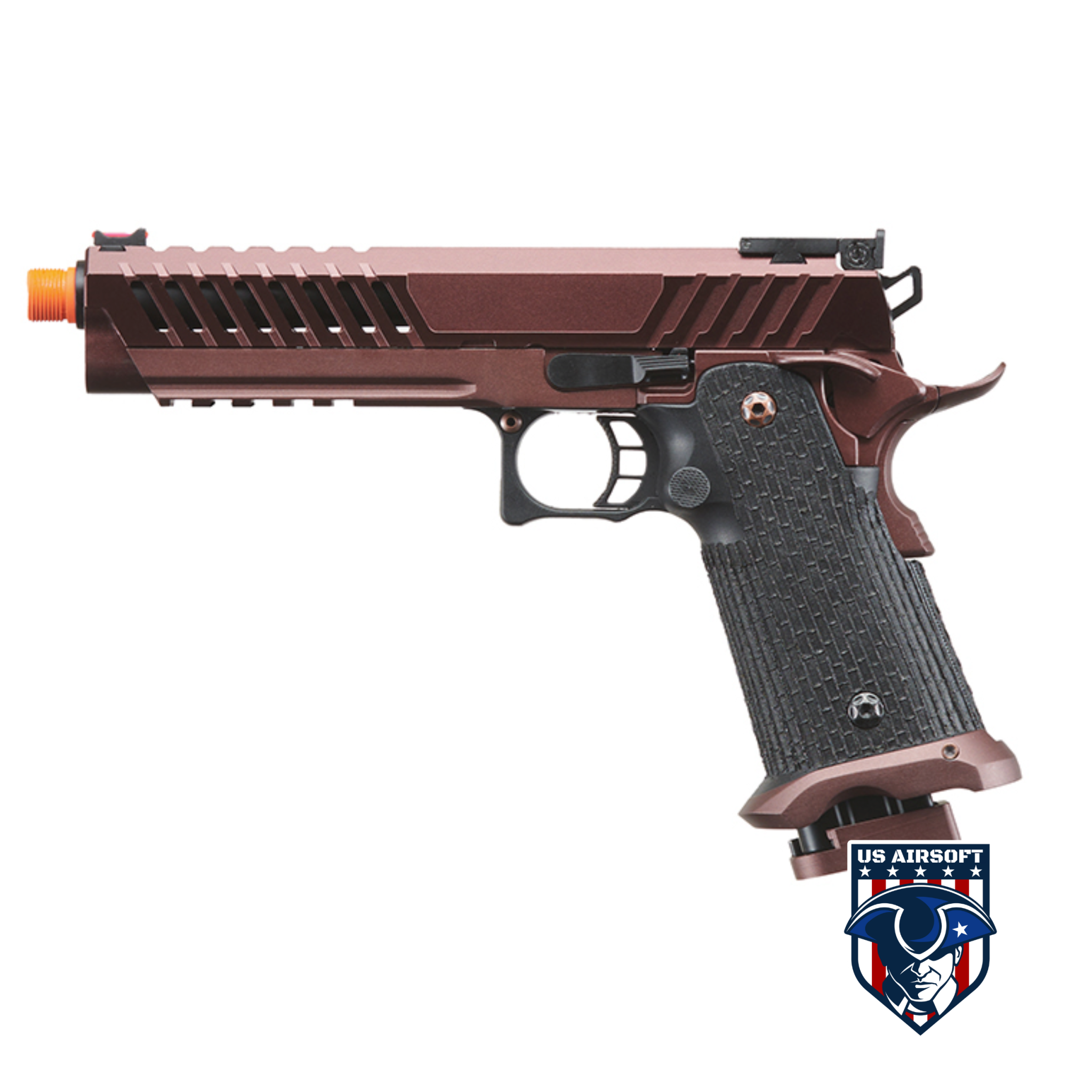 Lancer Tactical Knightshade Hi-Capa Gas Blowback Airsoft Pistol (Color ...