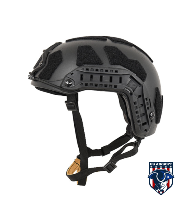 G-Force Special Forces High Cut Bump Helmet (BLACK) - US Airsoft, Inc.