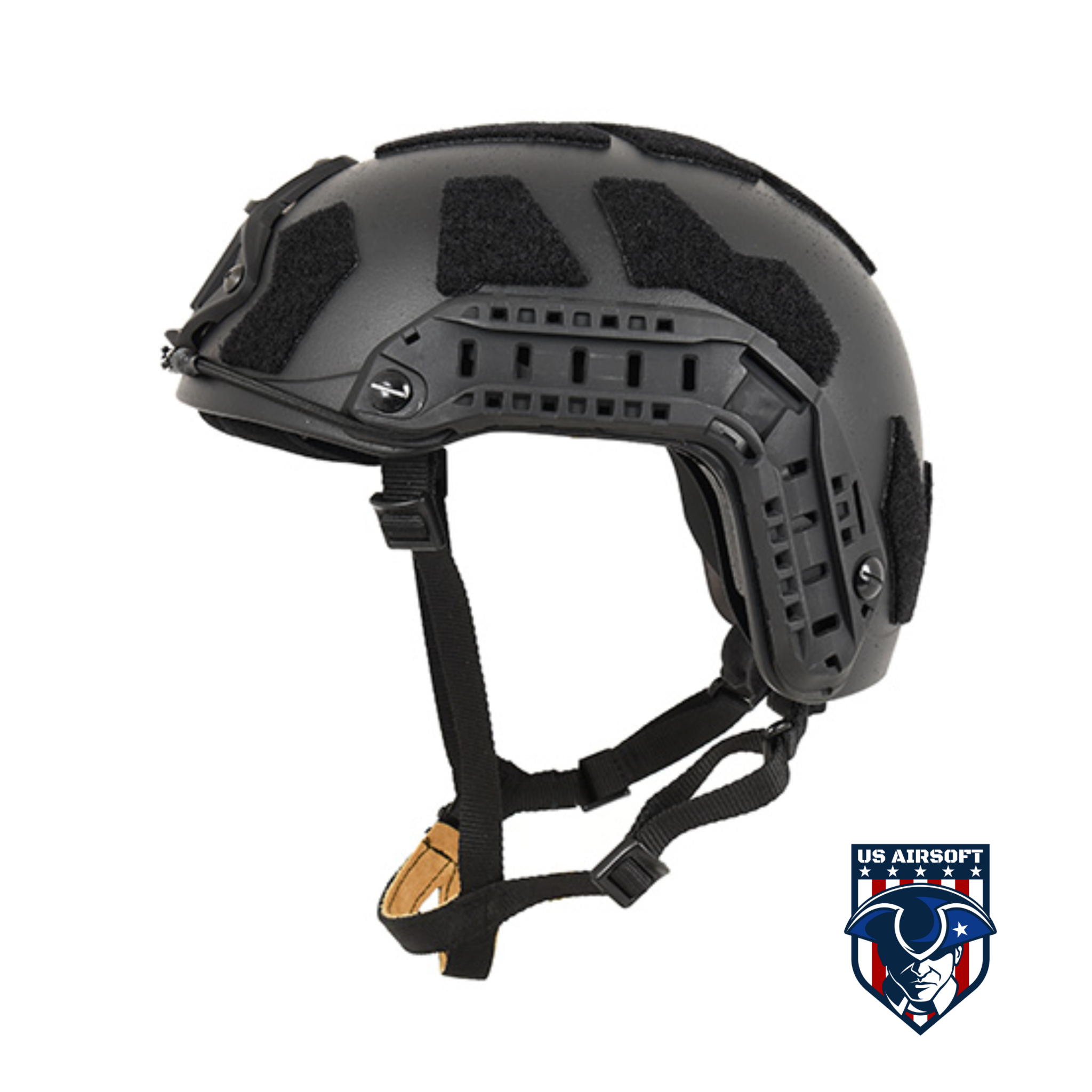 G-Force Special Forces High Cut Bump Helmet (BLACK) - US Airsoft, Inc.