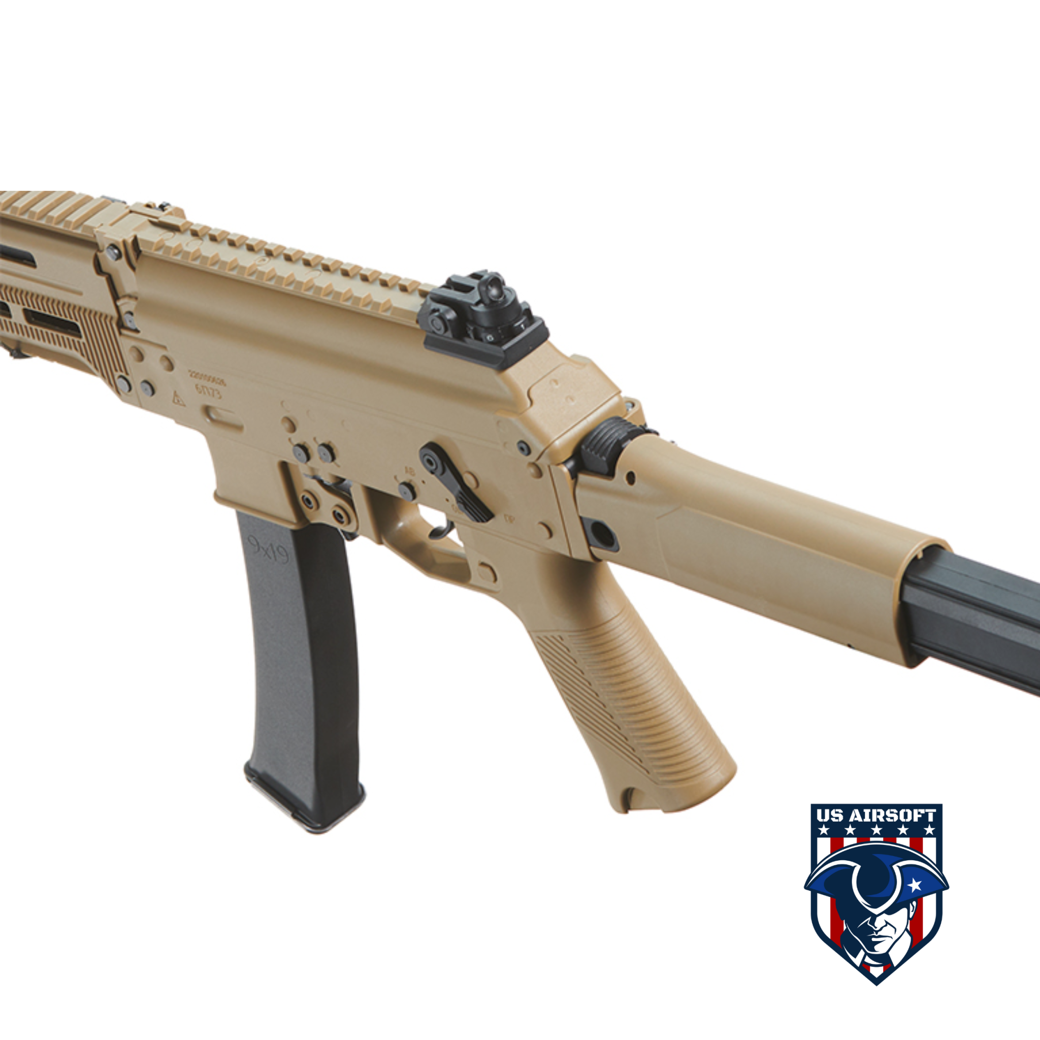 Lancer Tactical PPK-20 Gen 3 Compact AEG Airsoft SMG - (Tan) - US ...
