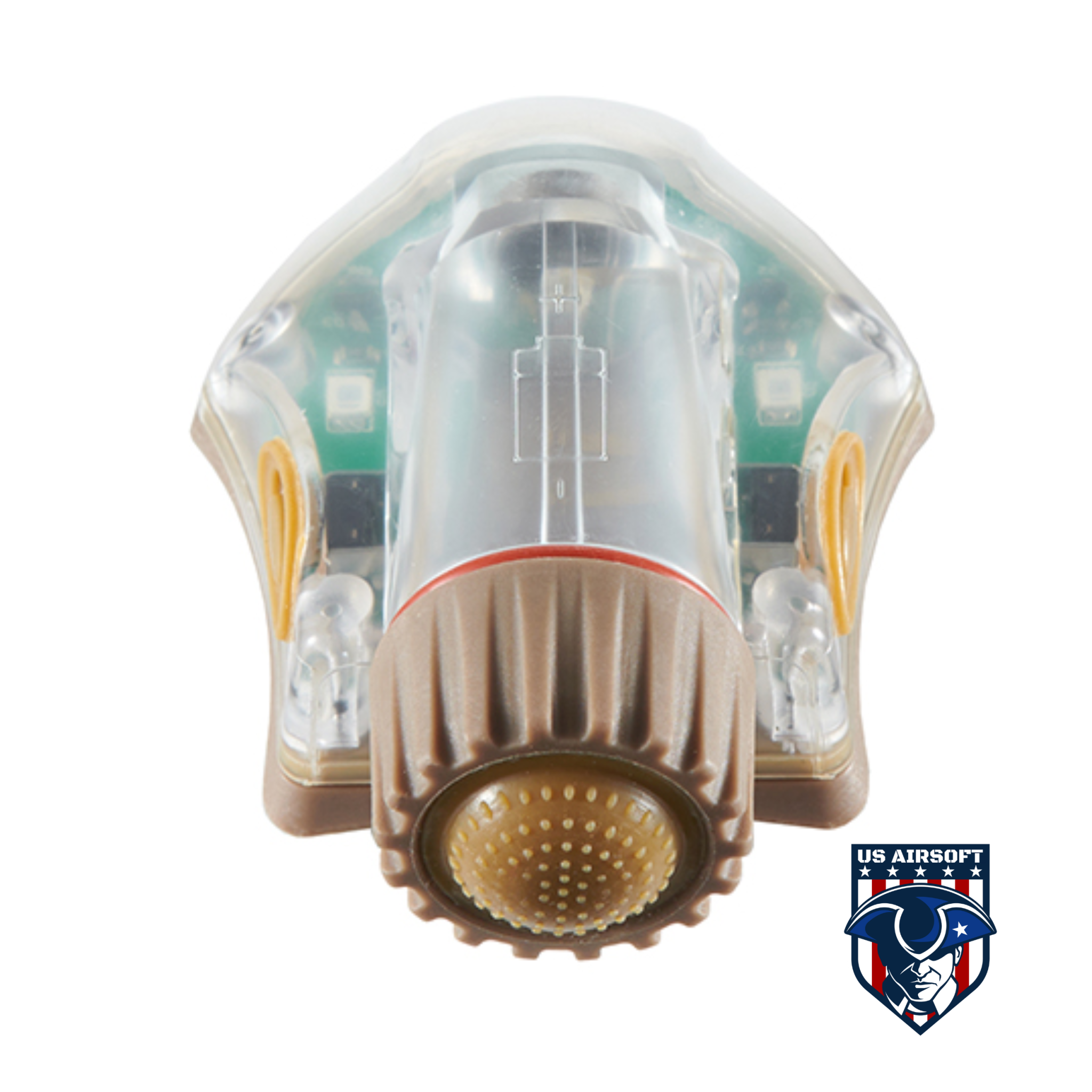 FMA Labs Manta Strobe Helmet Light Red Type 2 - Dark Earth - US Airsoft ...