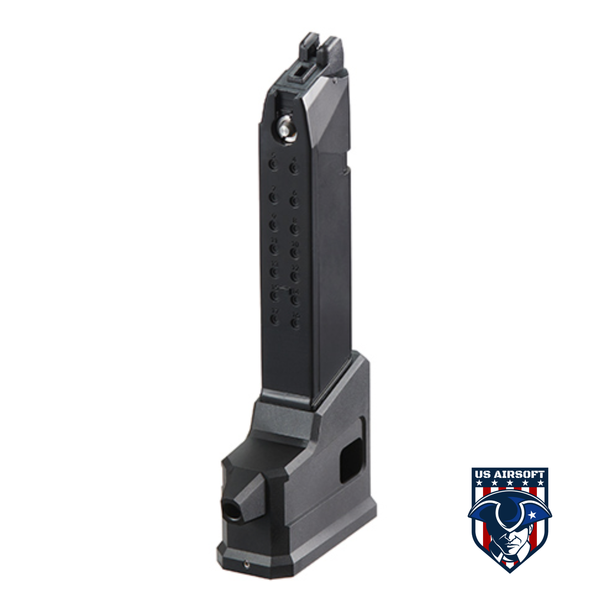 Lancer Tactical HPA AEG M4 Magazine Adaptor For AAP01 Airsoft Pistols ...