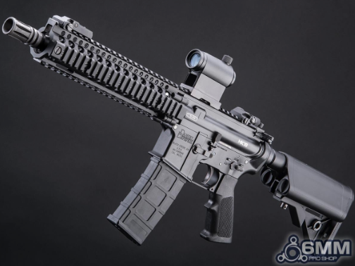 6mmProShop Daniel Defense Licensed MK18 Gas Blowback Airsoft Rifle by ...