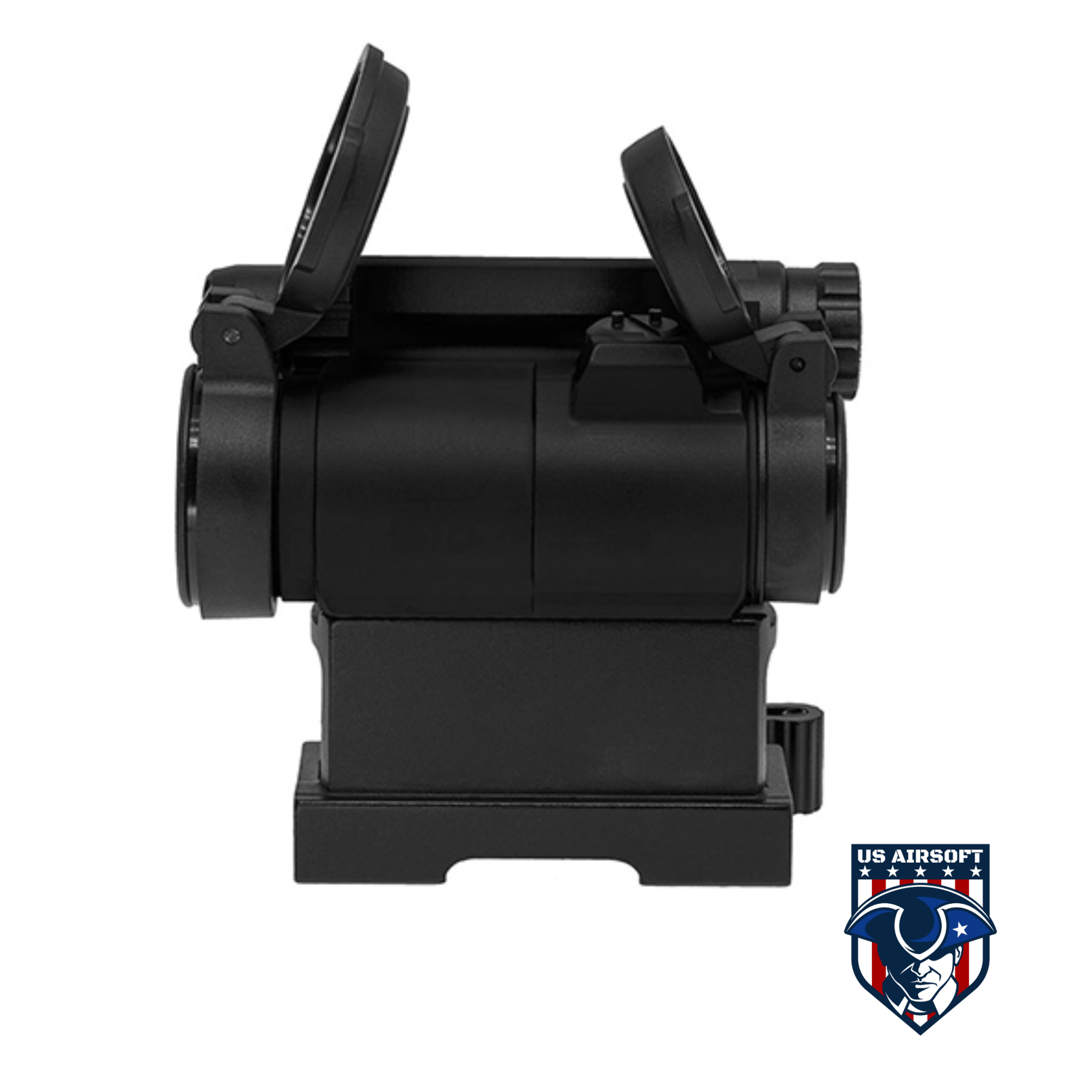 Atlas Custom Works M5 Red Dot with Riser Mount - (Black) - US Airsoft, Inc.