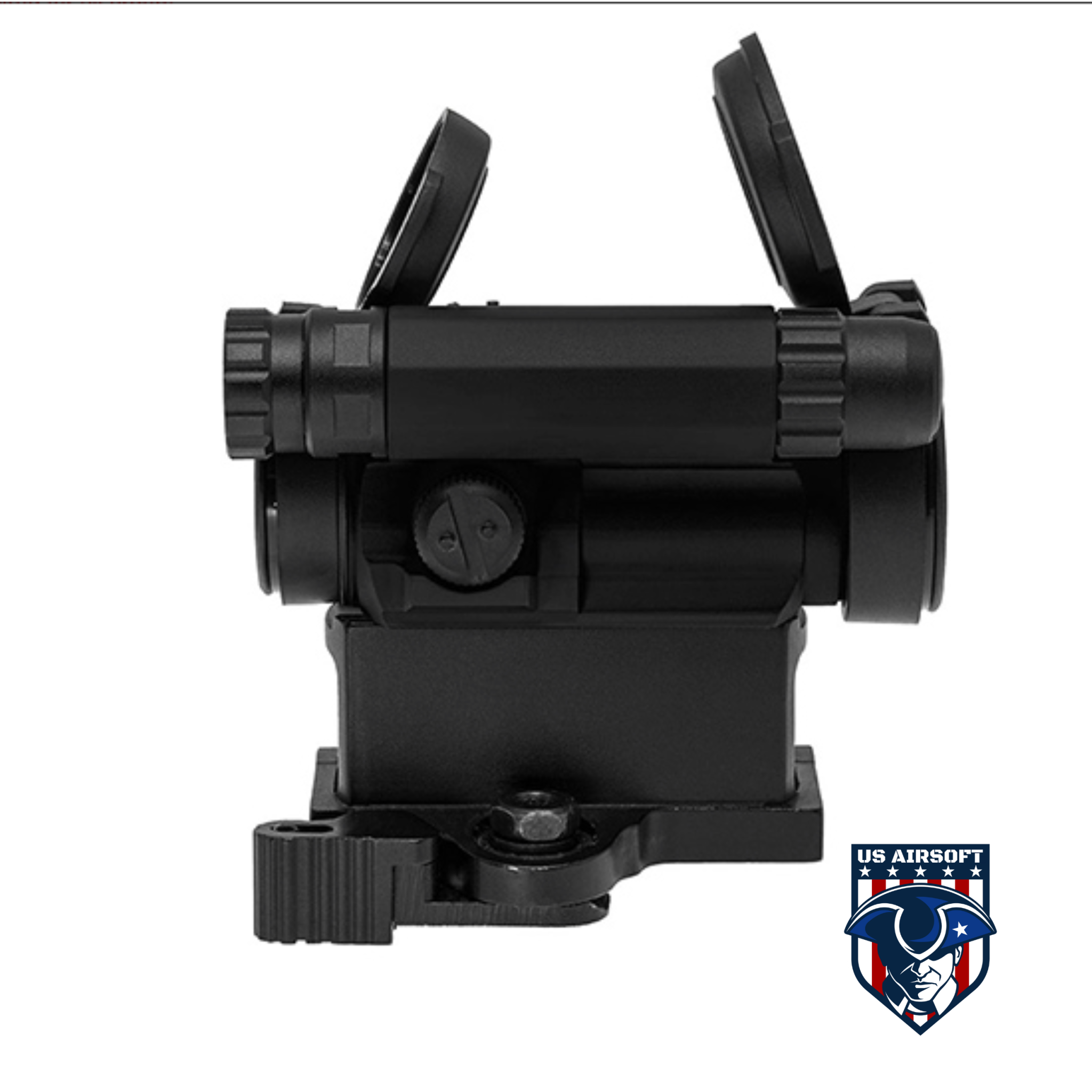 Atlas Custom Works M5 Red Dot with Riser Mount - (Black) - US Airsoft, Inc.