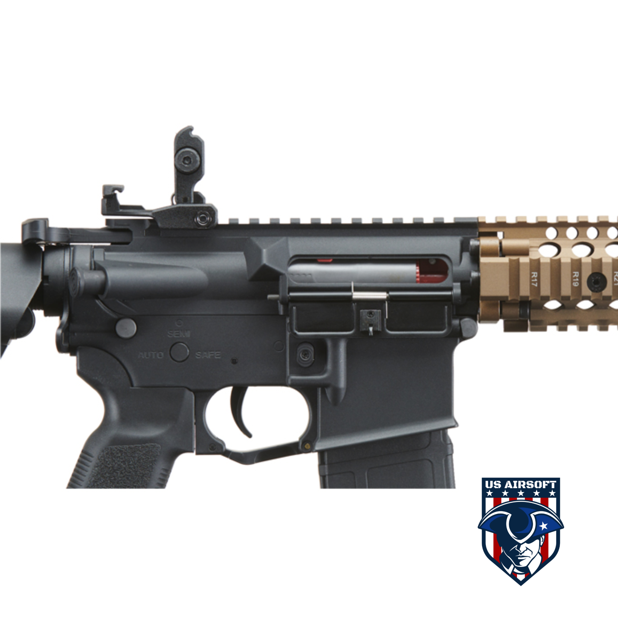 Lancer Tactical Gen 2 Raider M4 Airsoft AEG Rifle (Color: Black & Tan ...