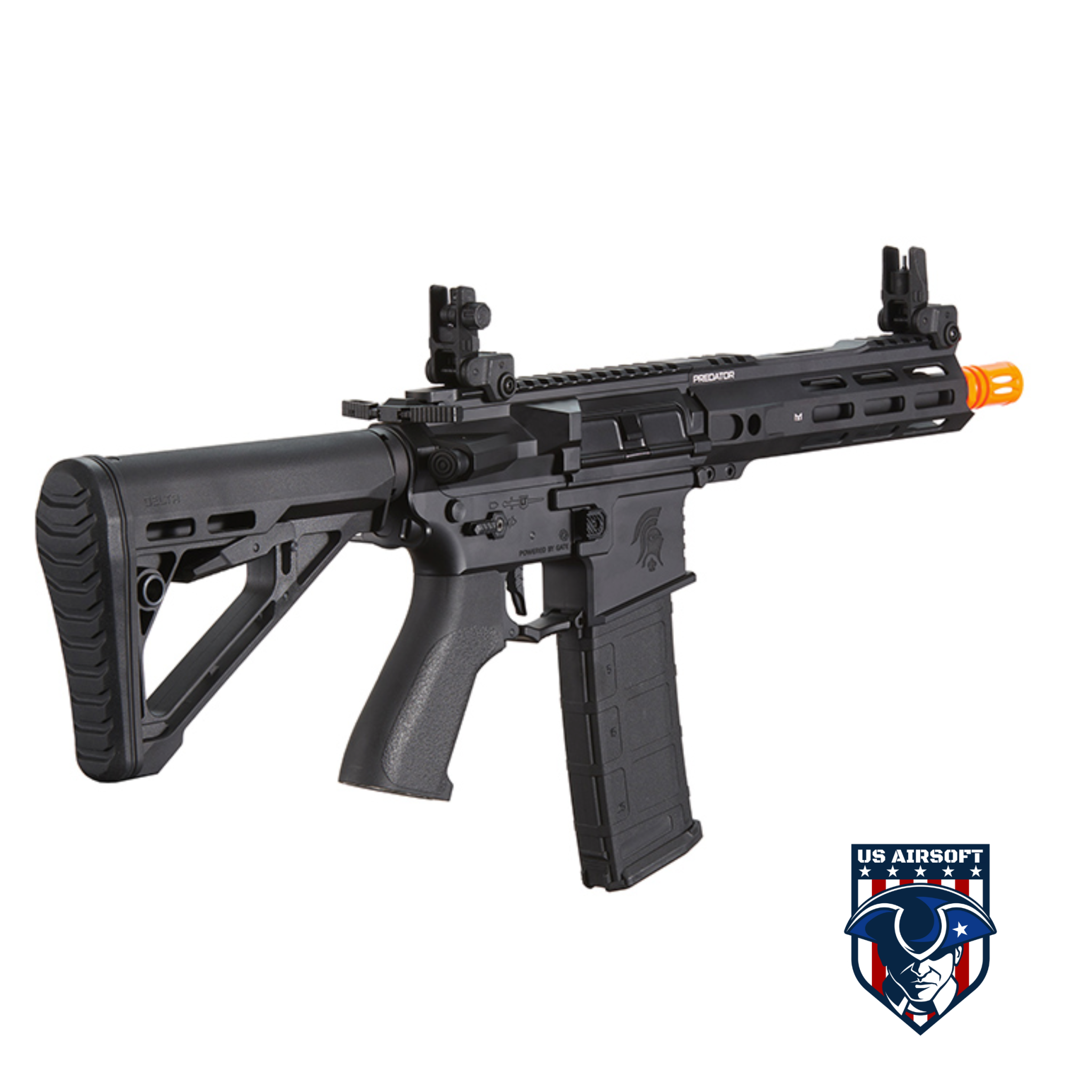Lancer Tactical Gen 4 Predator 8" CQB AEG w/ Aster II Bluetooth ETU ...