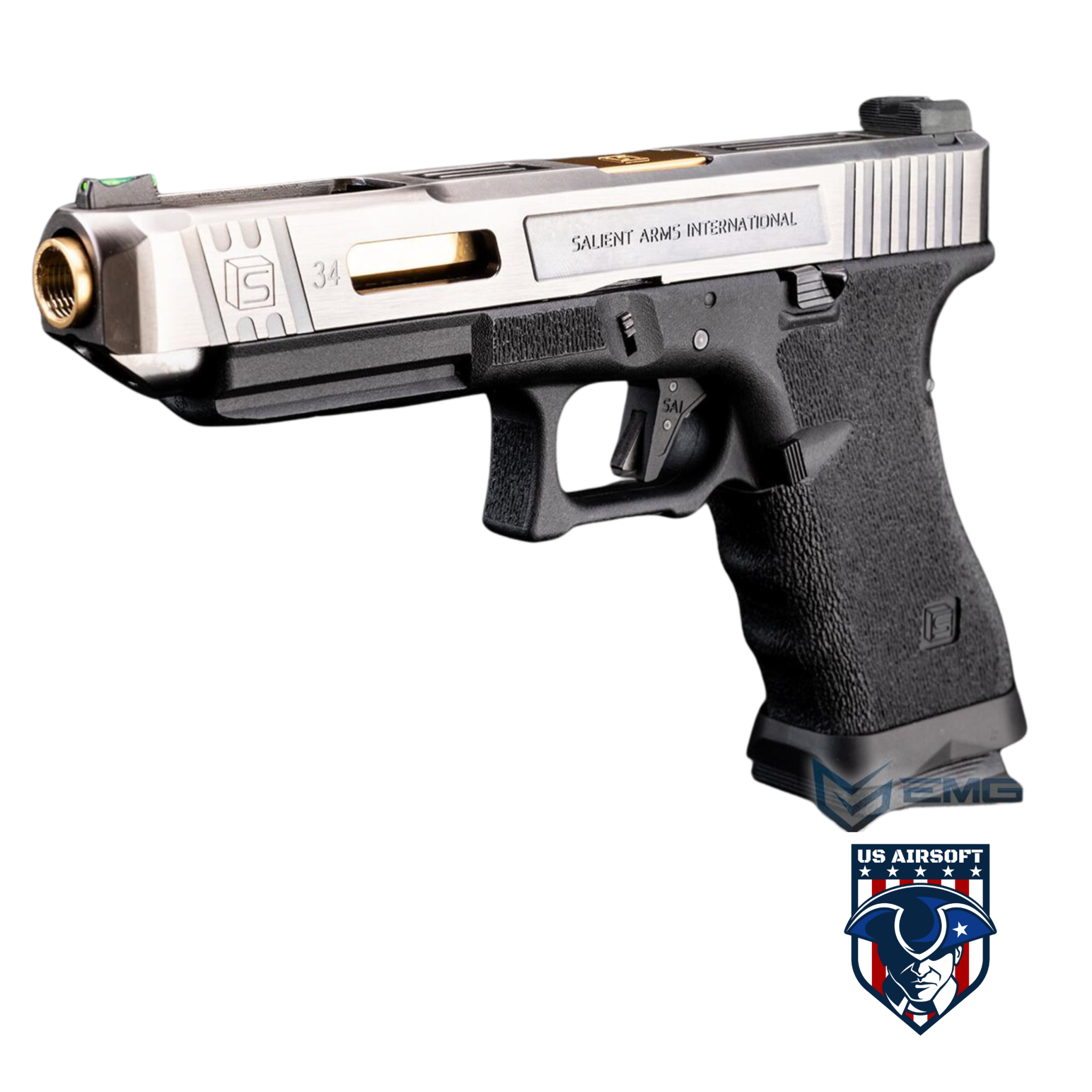 EMG / Salient Arms International Custom Airsoft Training Weapon w/ Tier ...