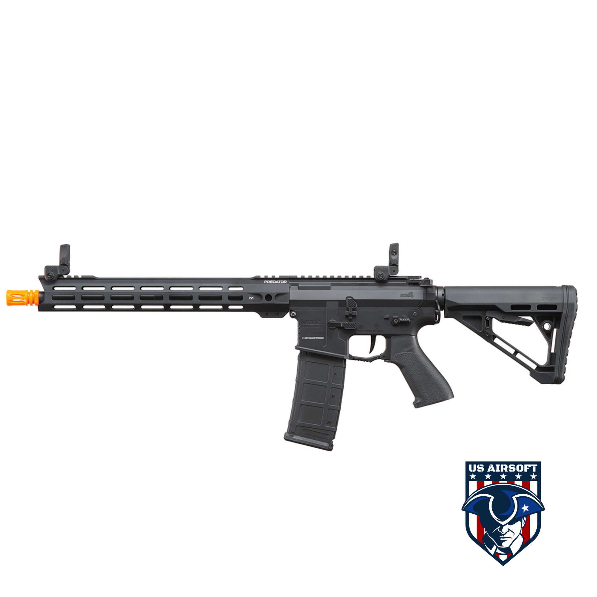Lancer Tactical Gen 4 Predator 13" Carbine AEG w/ Aster II Bluetooth ...