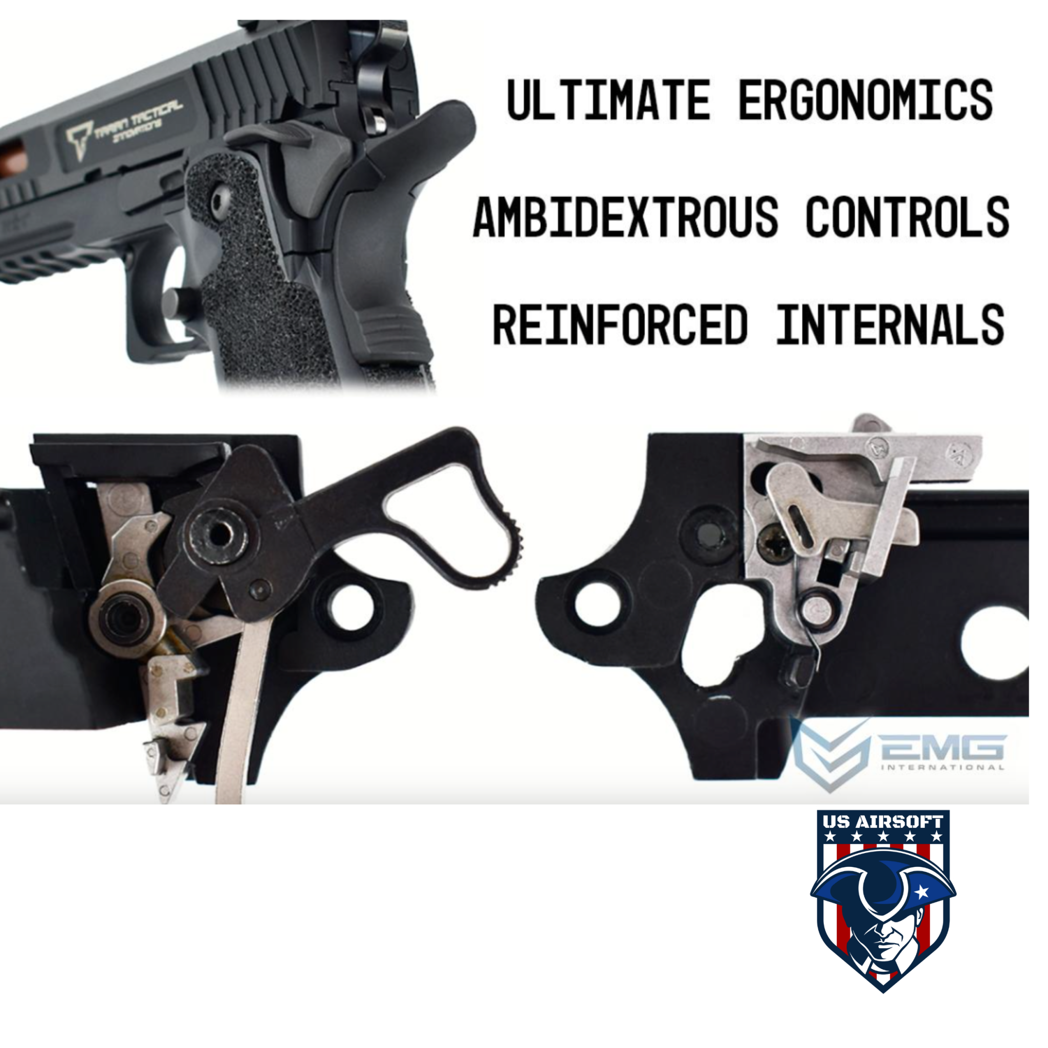 EMG STACCATO / TTI Licensed JW3 2011 Combat Master Airsoft Training ...