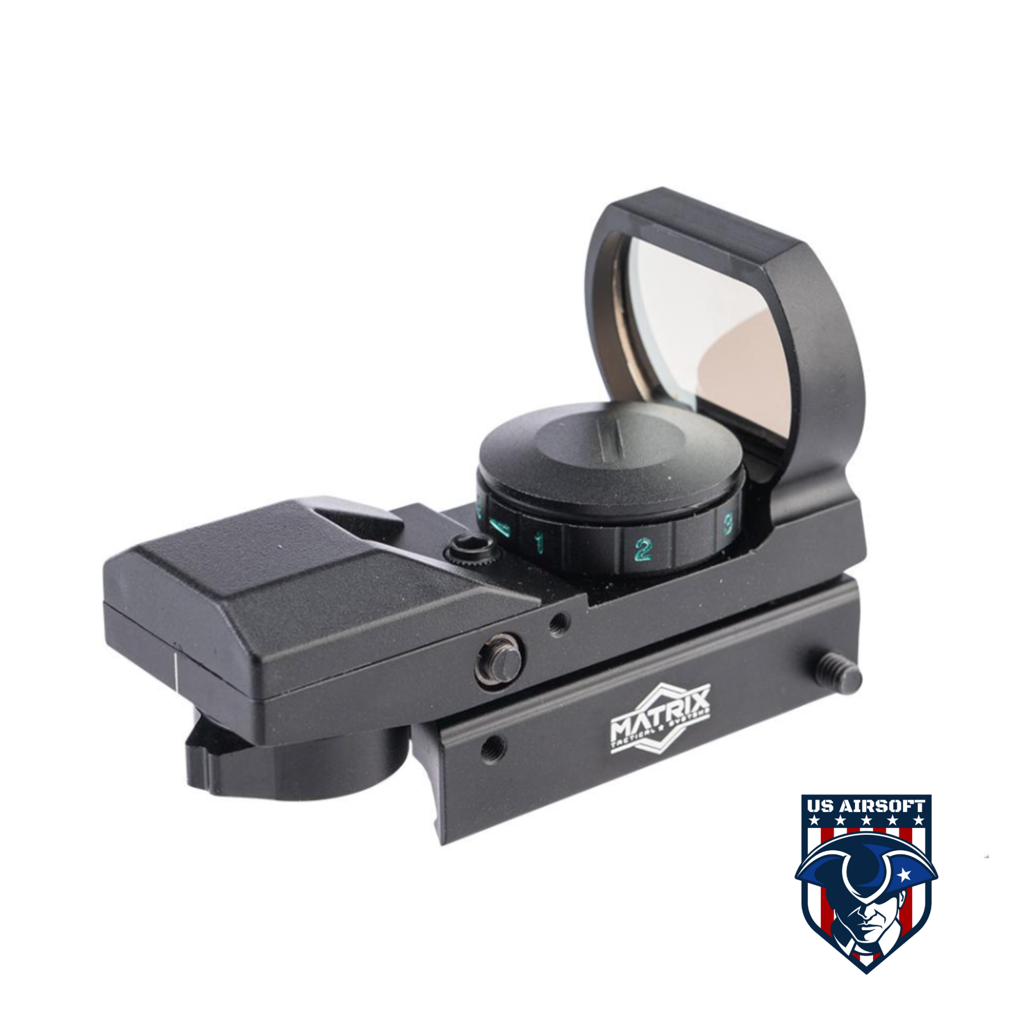 Matrix Quad Reticle Tactical Red/Green Dot Tactical Reflex Sight (Color ...