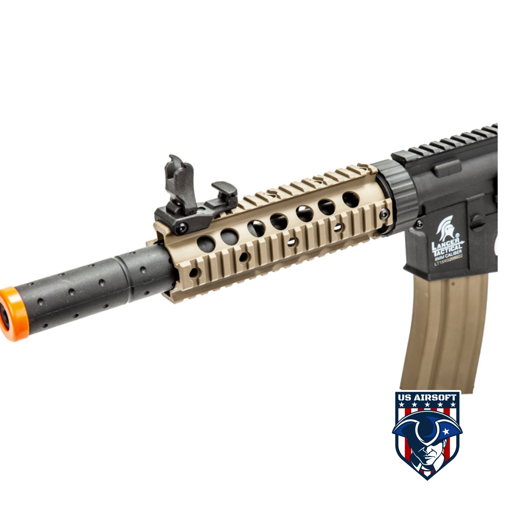 Lancer Tactical Gen 2 7" Nylon Polymer M4 Airsoft AEG with Mock ...