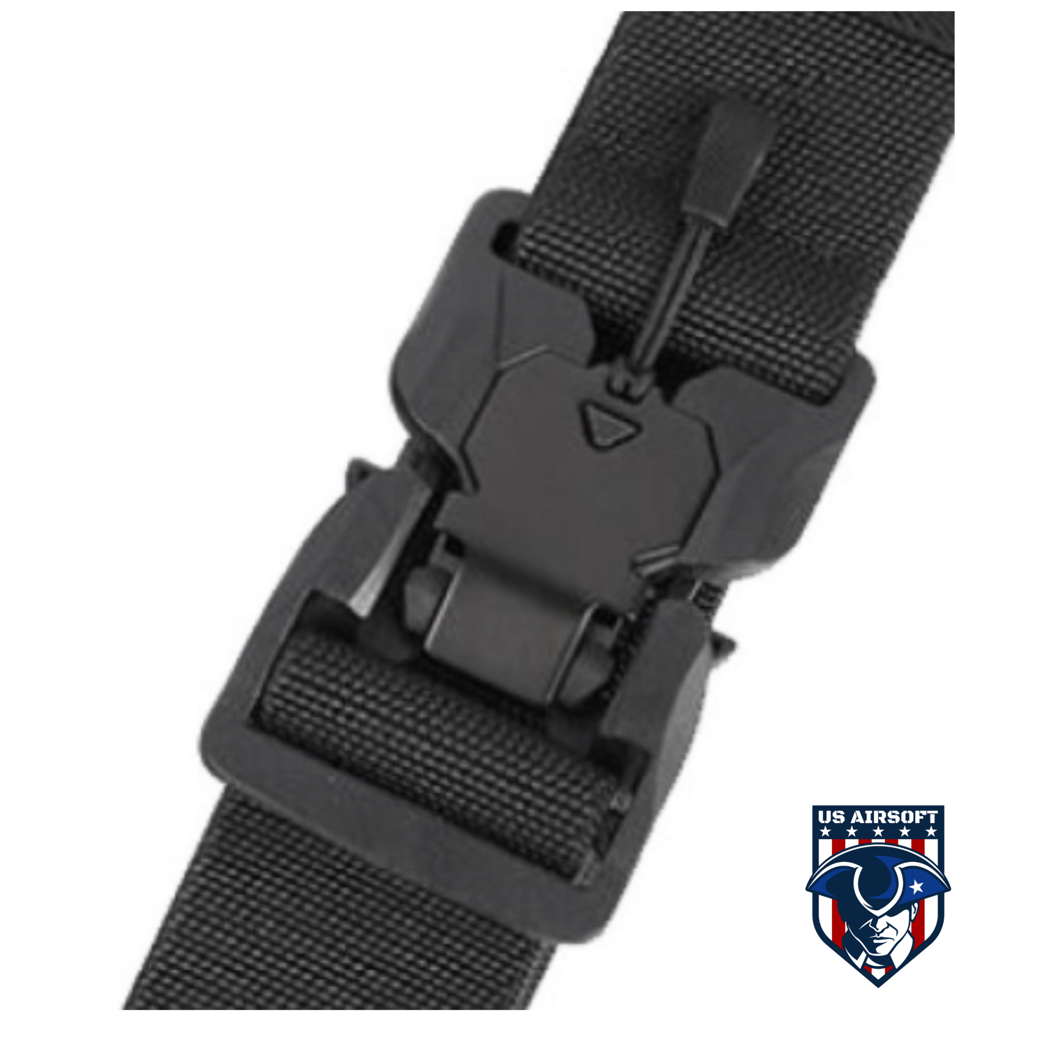 Flexible Tactical Belt With PC Quick Buckle (Black) - US Airsoft, Inc.