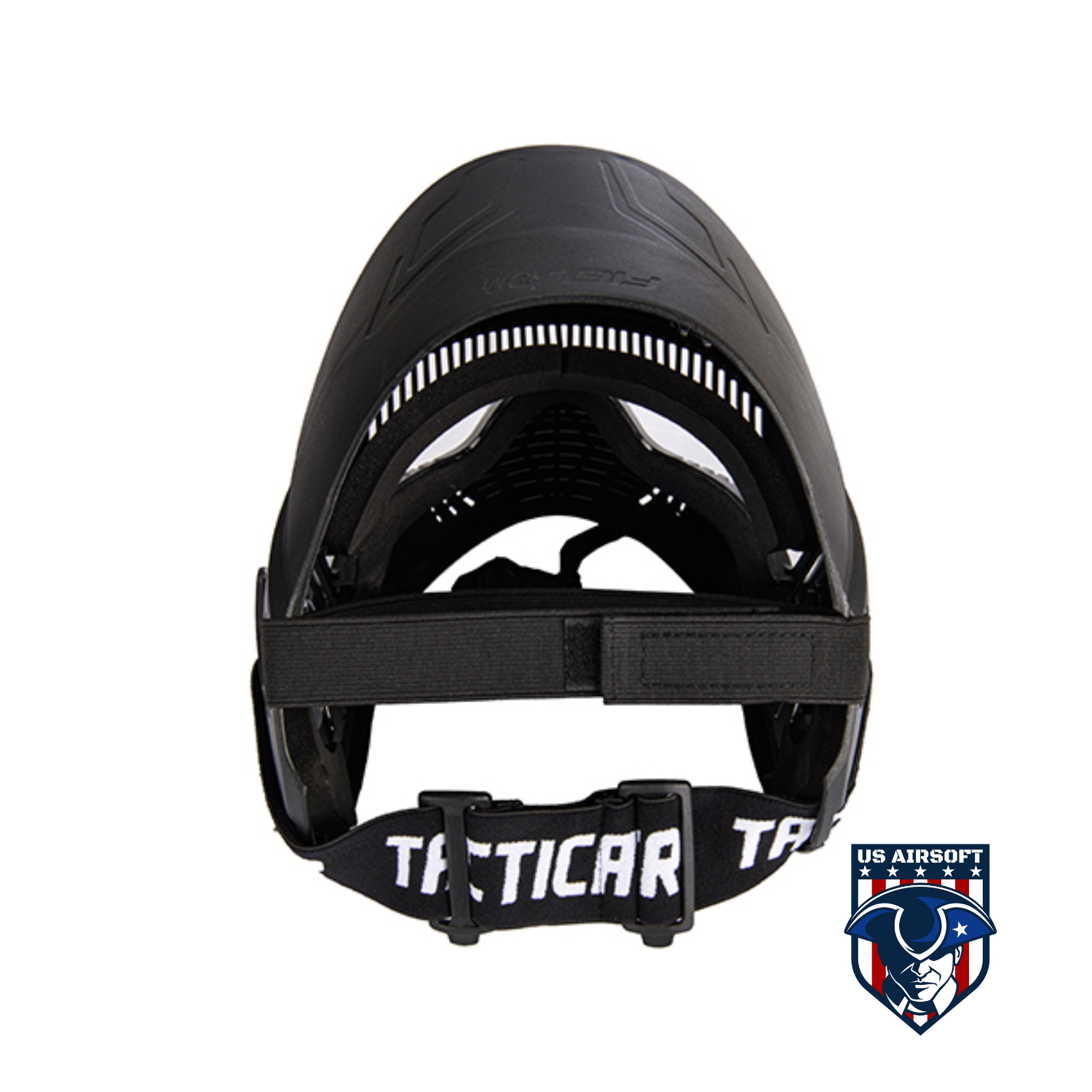 Lancer Tactical Full Face Airsoft Mask with Visor (Color: Black) - US ...
