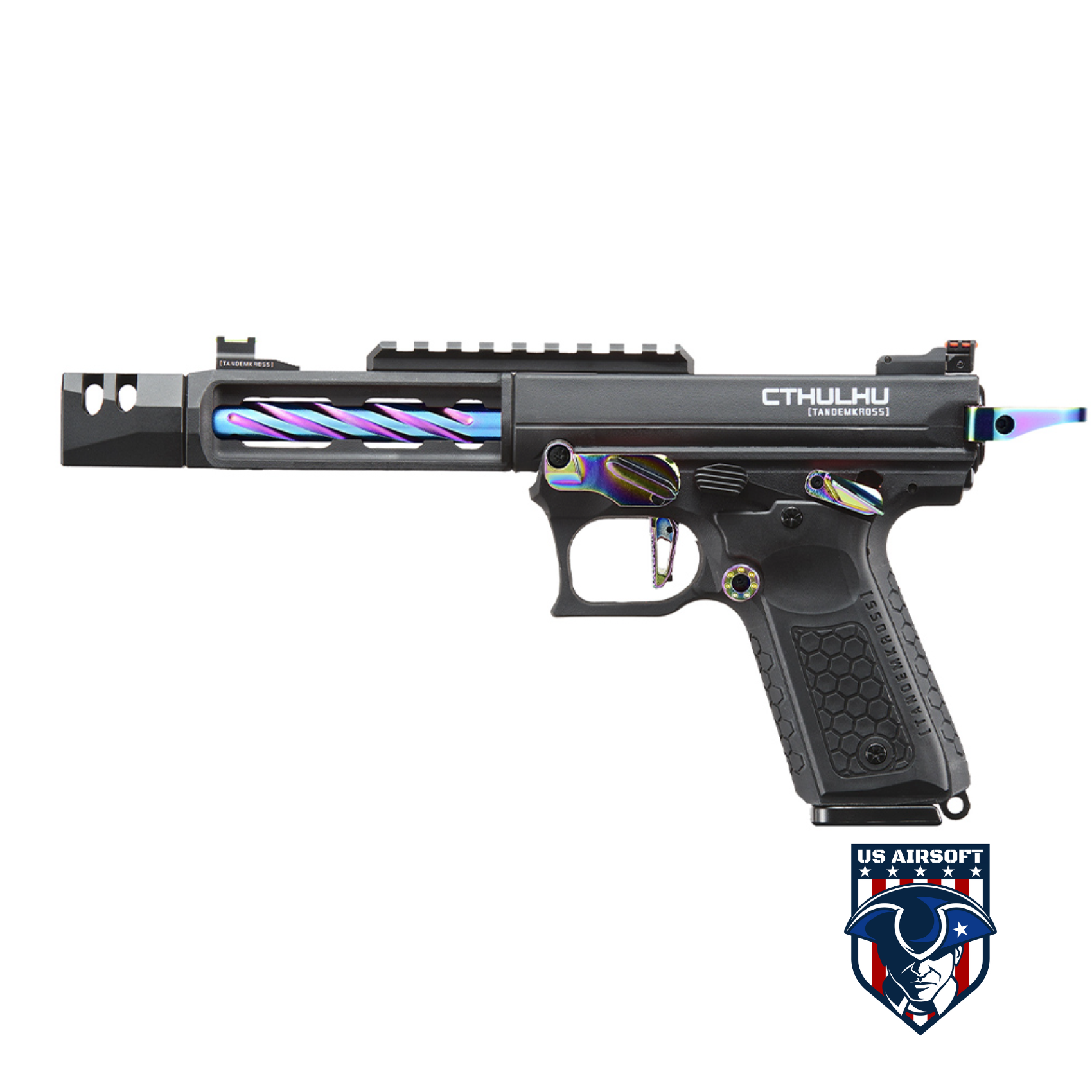 Lancer Tactical x Tandemkross CTHULHU Gas Blow Back Pistol - (Black ...