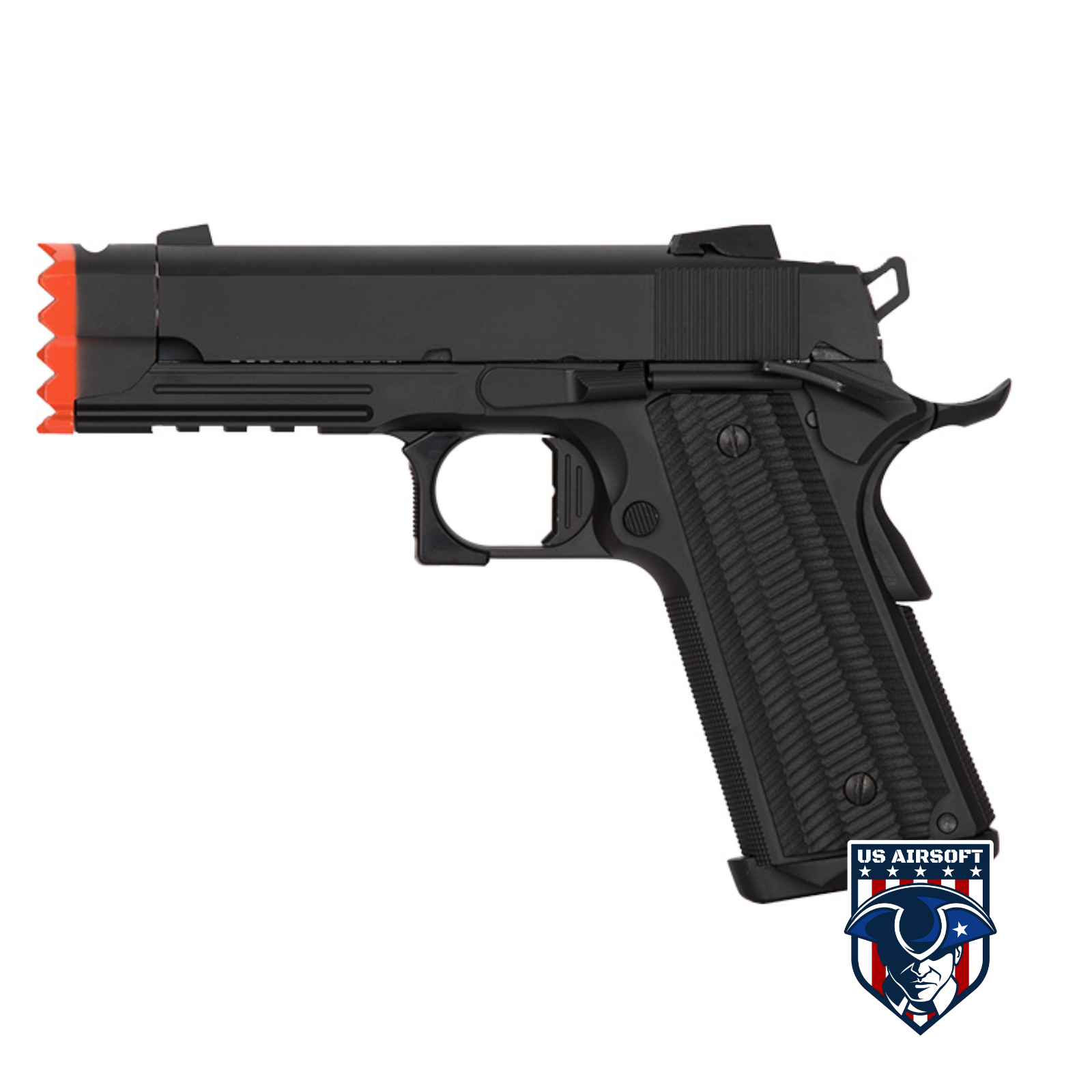 Golden Eagle IMF 3317 HiCapa Semi-AutoGBB Metal Pistol w/ Integrated ...