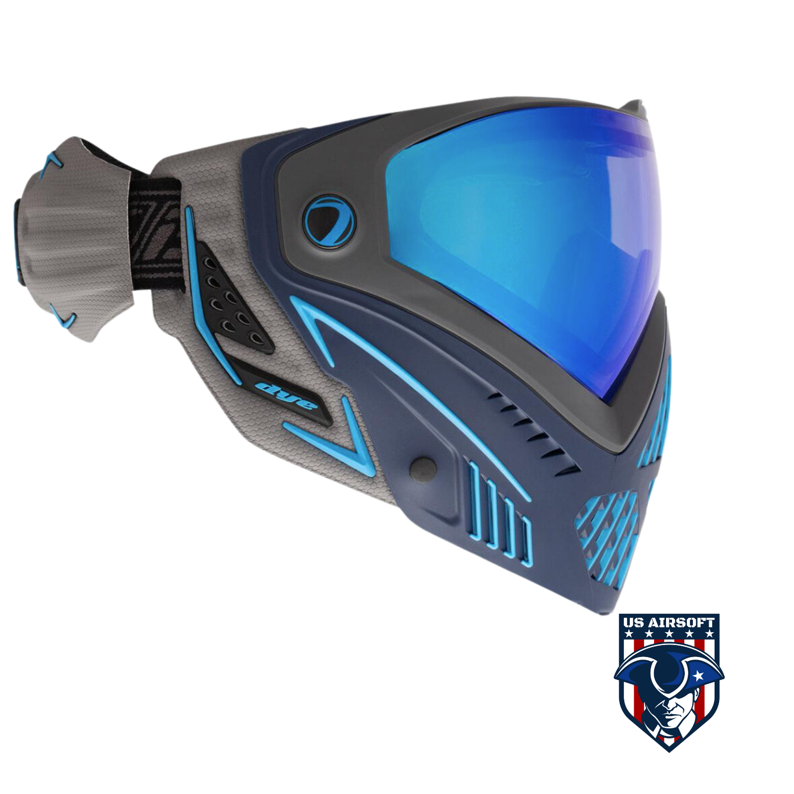 Dye i5 Pro Airsoft Full Face Mask (Style: Raiseup) - US Airsoft, Inc.