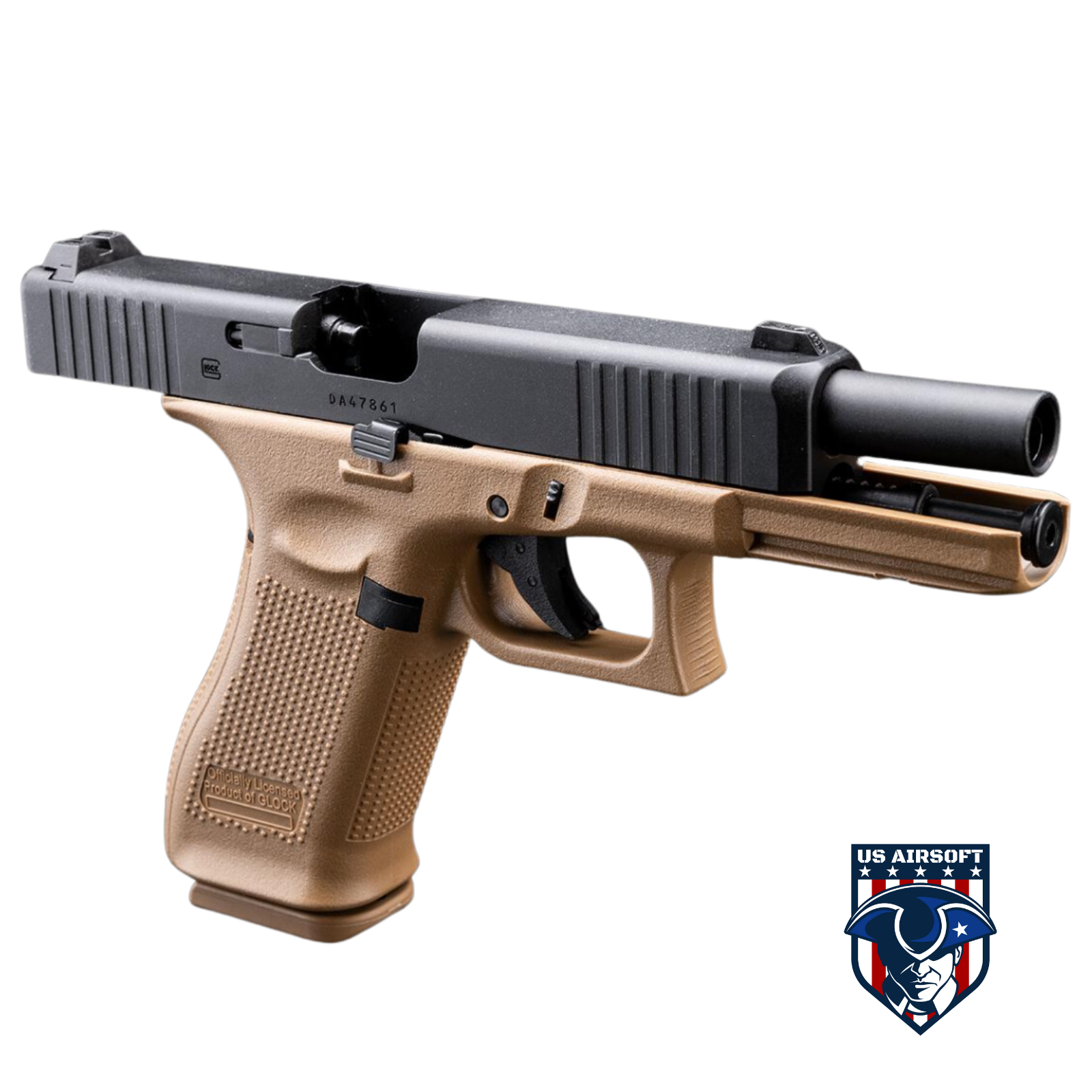 Elite Force Fully Licensed GLOCK 17 Gen.5 Gas Blowback Airsoft Pistol ...