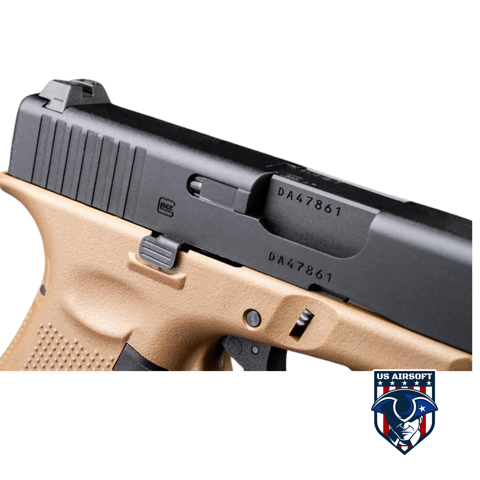 Elite Force Fully Licensed GLOCK 17 Gen.5 Gas Blowback Airsoft Pistol ...