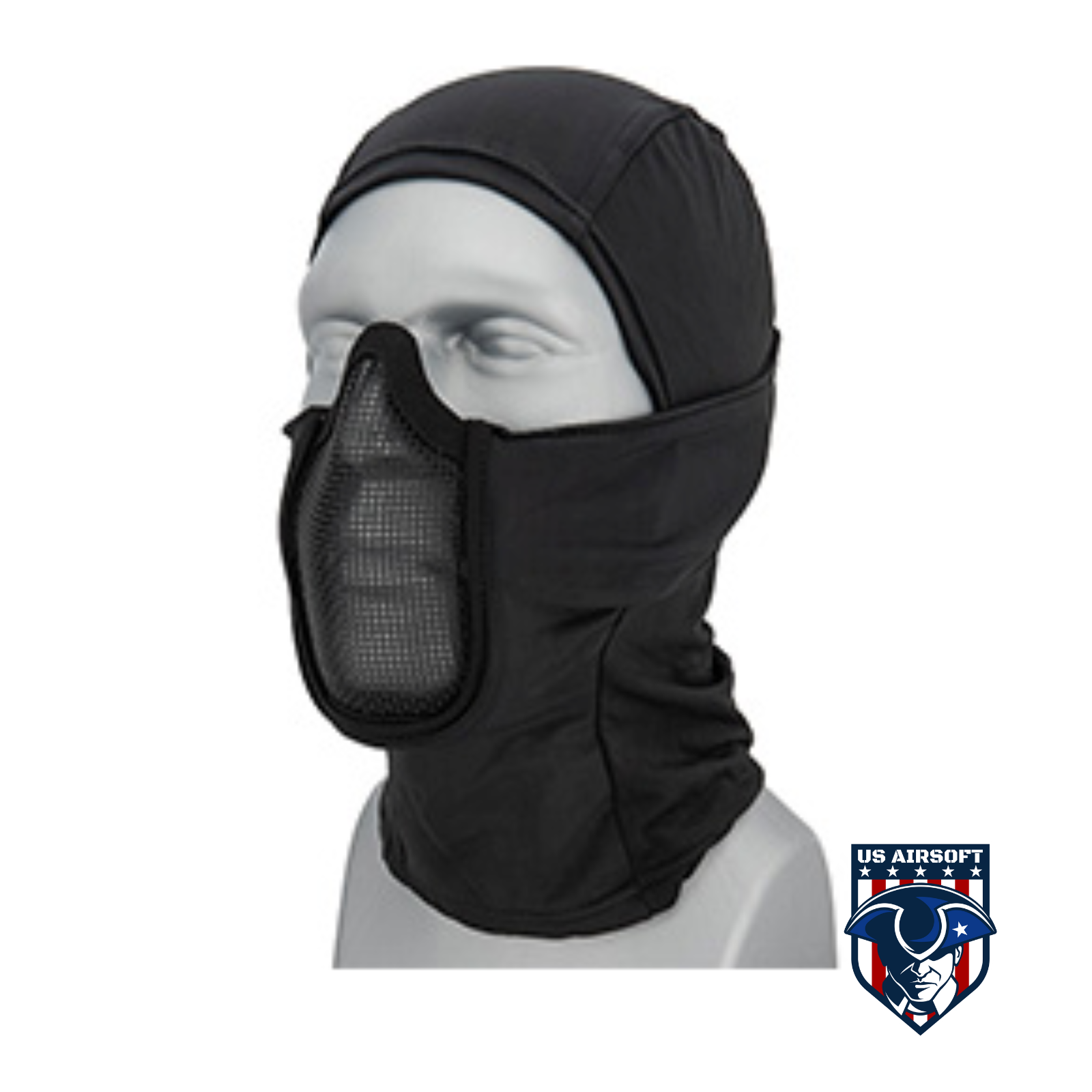 Lancer Tactical Shadow Warrior Hood Mesh Balaclava Face Mask (Color ...