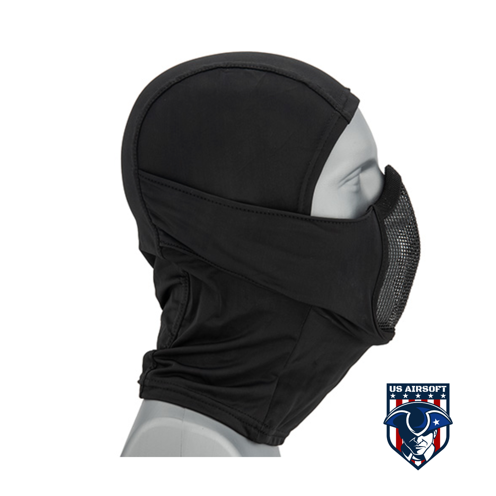 Lancer Tactical Shadow Warrior Hood Mesh Balaclava Face Mask (Color ...