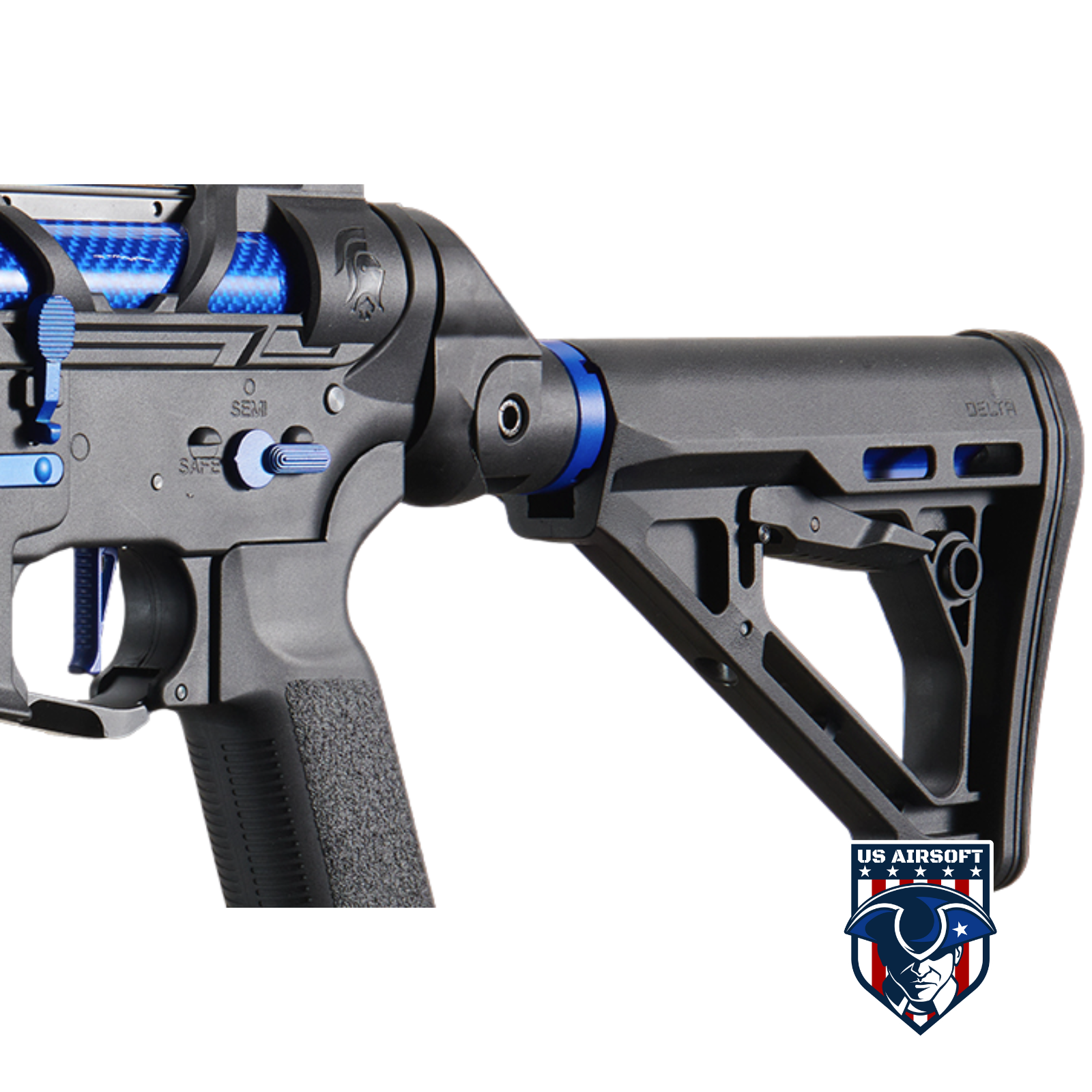 Lancer Tactical AirTac Customs Gen 3 - (Blue) - US Airsoft, Inc.