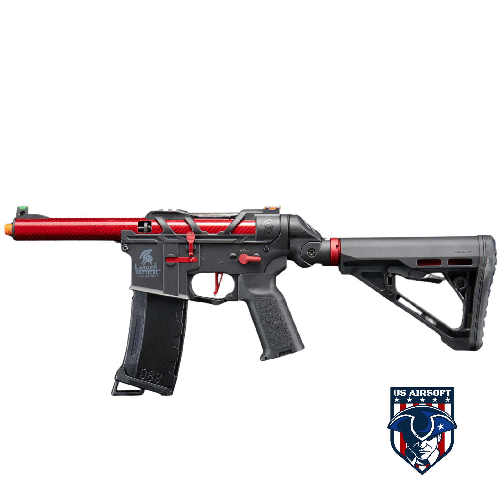 Lancer Tactical AirTac Customs Gen 3 - (Red) - US Airsoft, Inc.