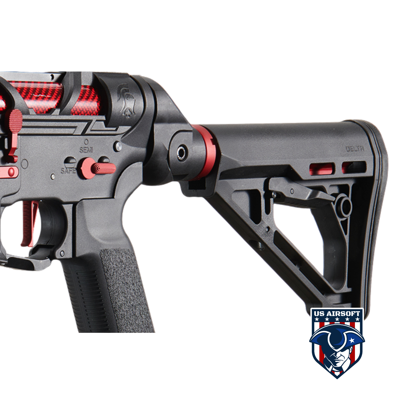 Lancer Tactical AirTac Customs Gen 3 - (Red) - US Airsoft, Inc.