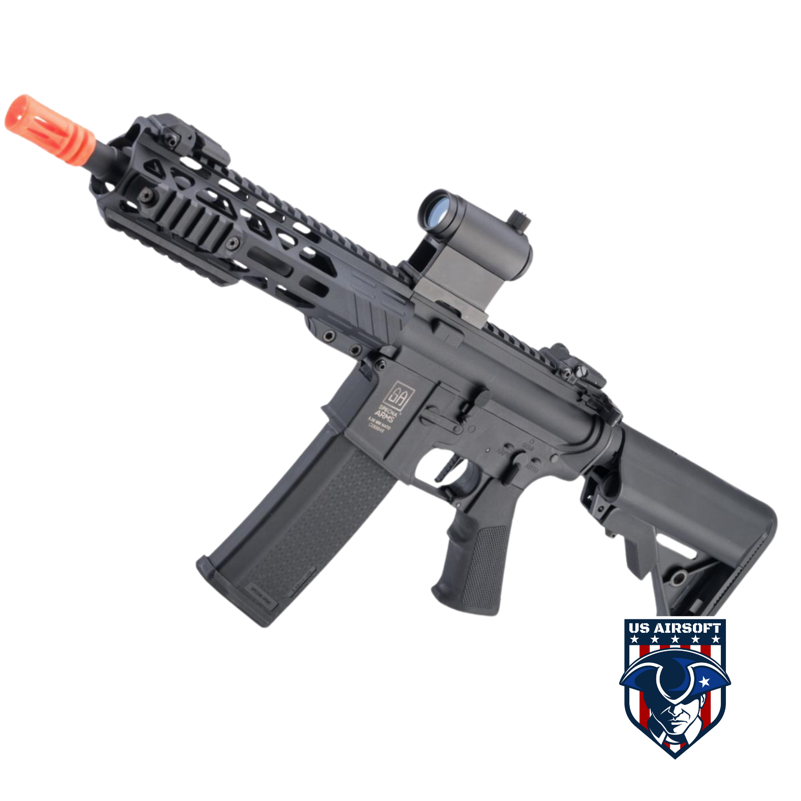 Specna Arms C-Series CORE ETU Lightweight Airsoft AEG Rifle w/ HAL ...