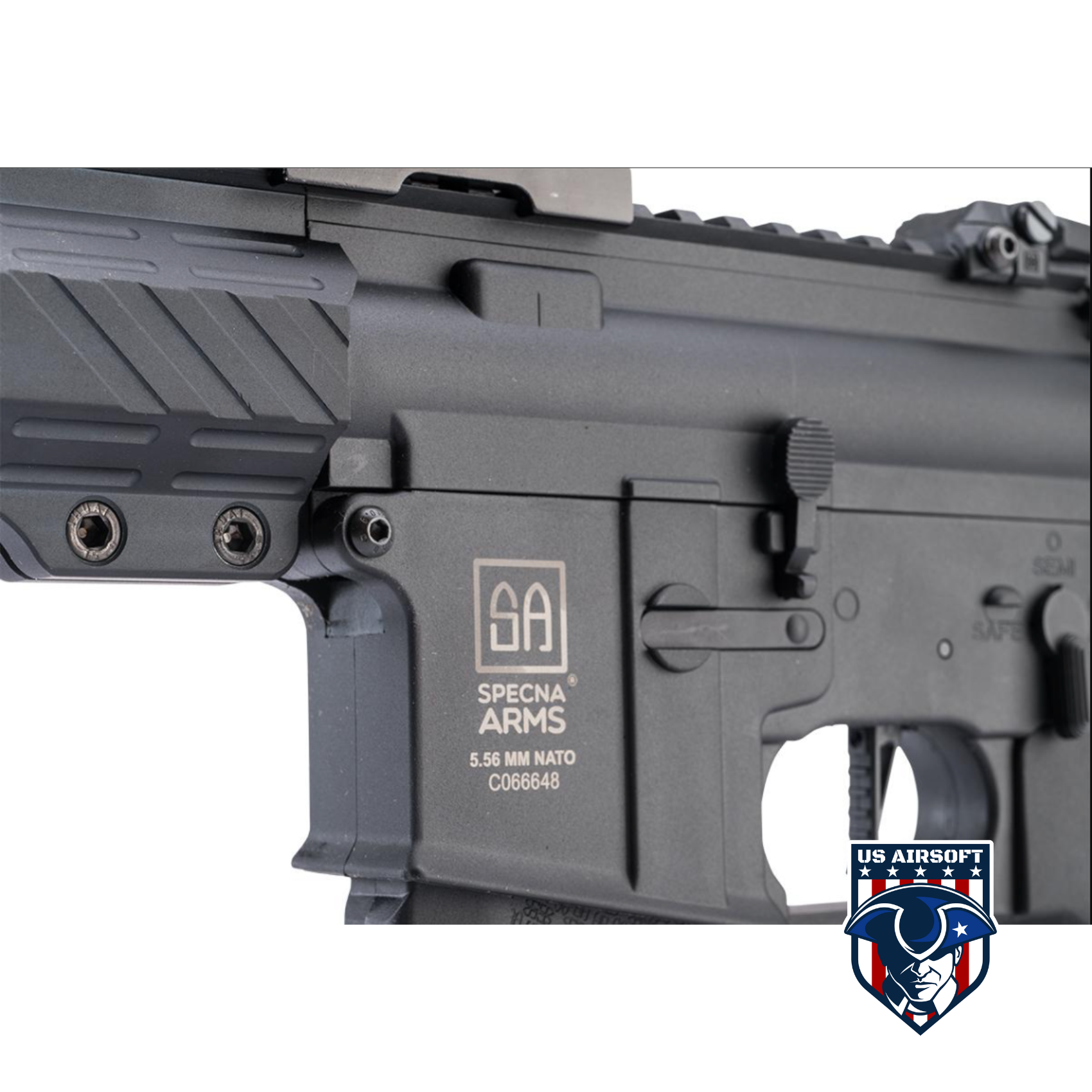 Specna Arms C-Series CORE ETU Lightweight Airsoft AEG Rifle w/ HAL ...