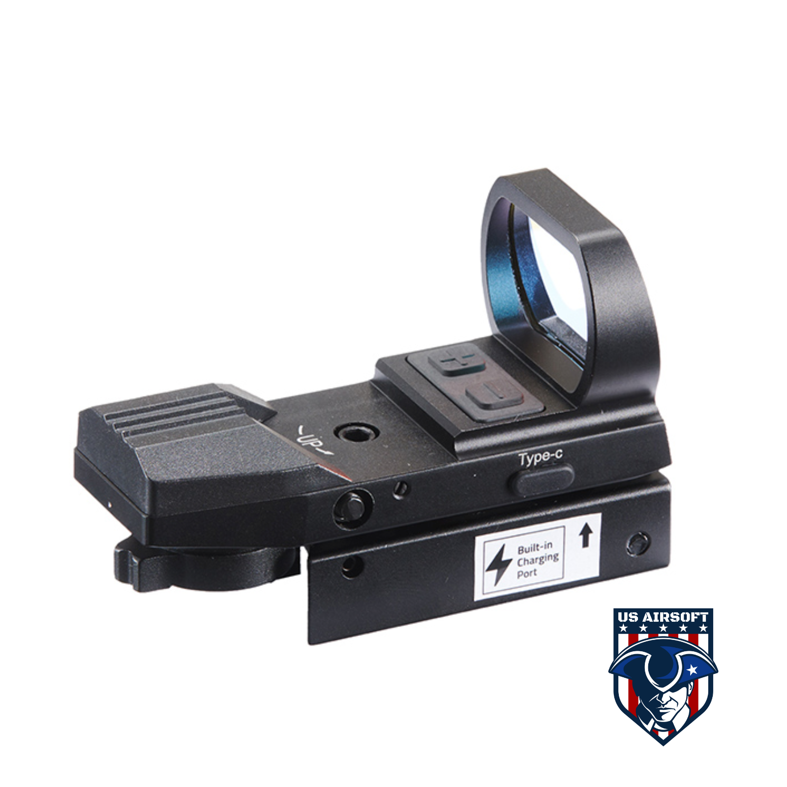 Lancer Tactical Dual Red Green 4 Reticle Reflex Scope - (Black) - US ...