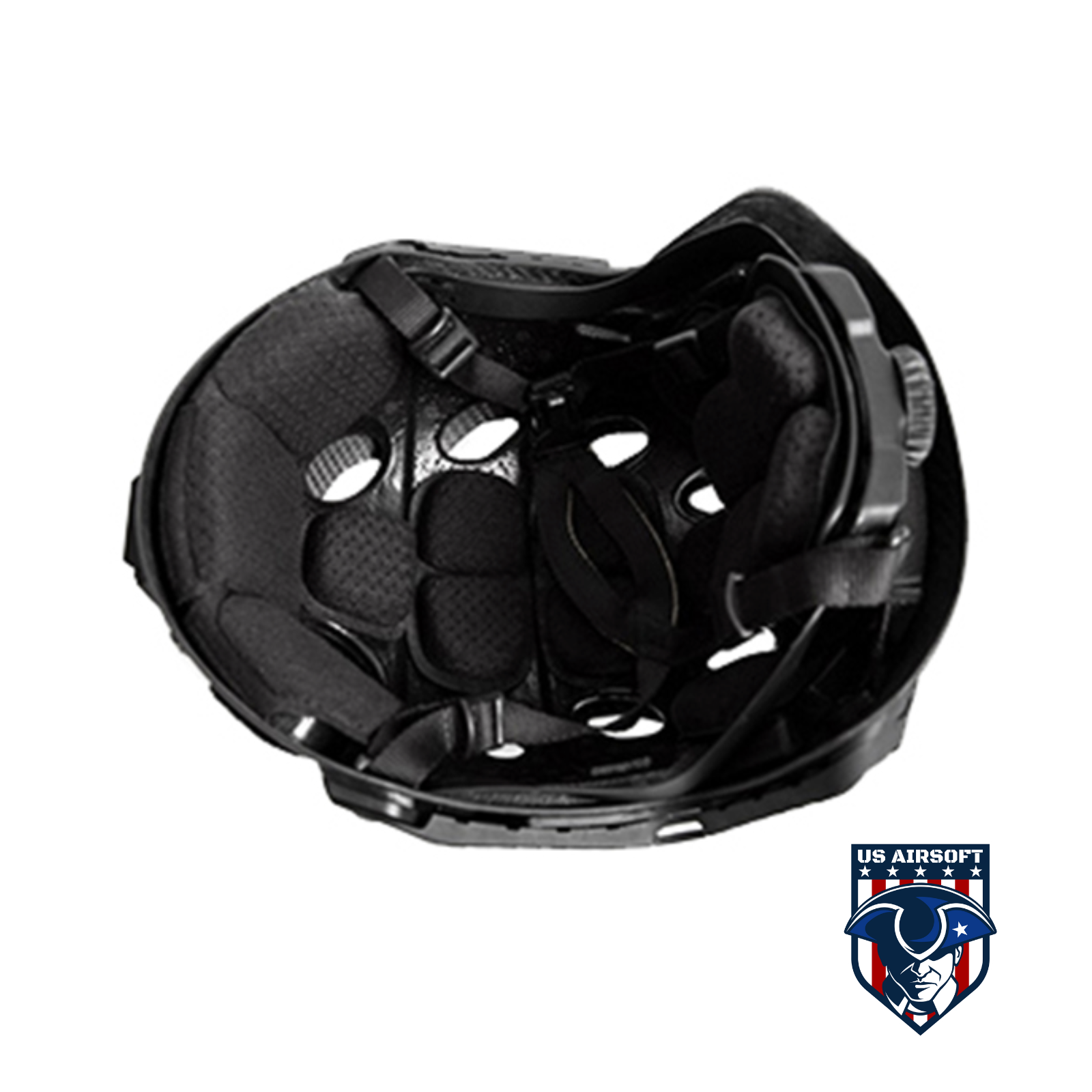 FMA Fast SF Right Angle Vent Helmet - (Black/L) - US Airsoft, Inc.