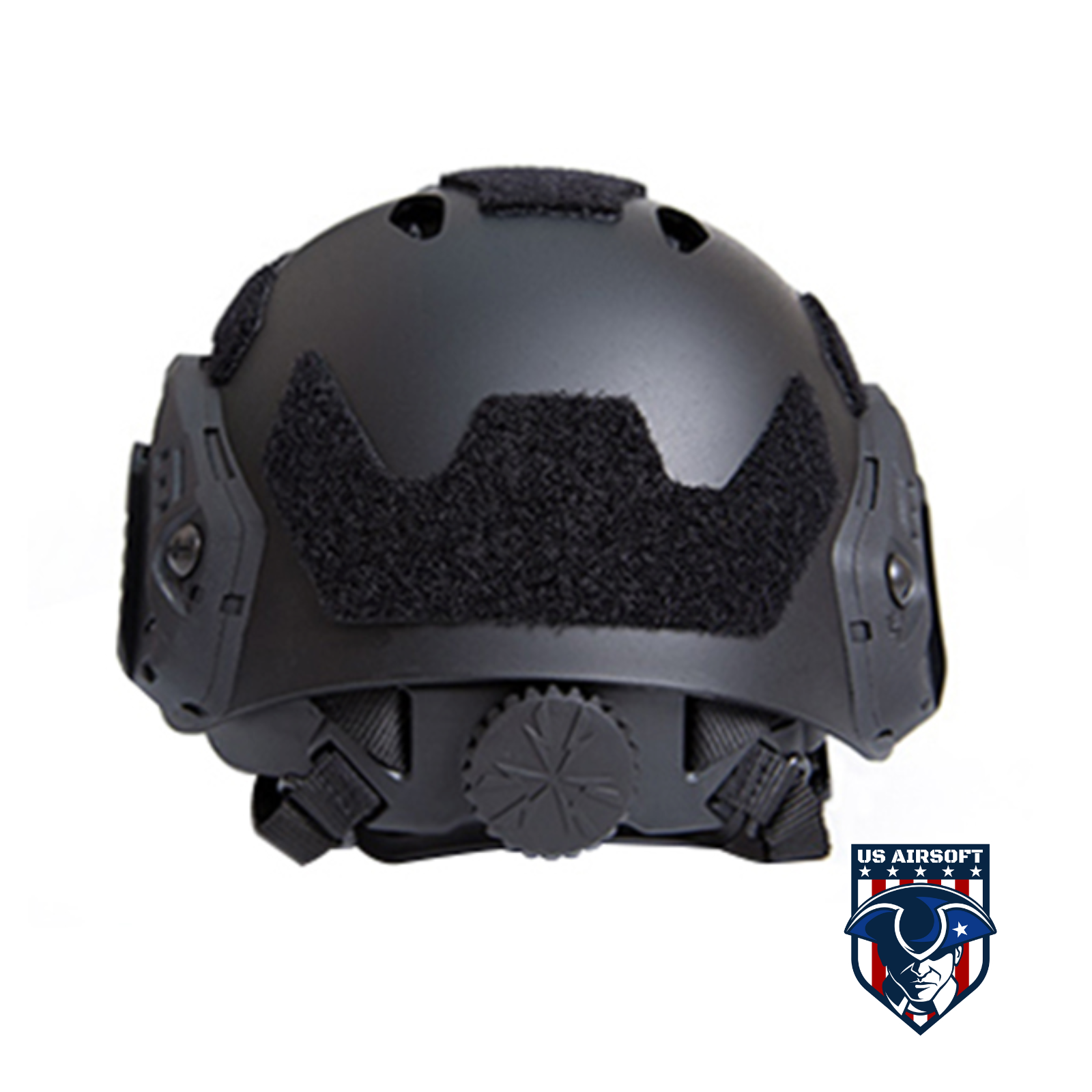 FMA Fast SF Right Angle Vent Helmet - (Black/L) - US Airsoft, Inc.