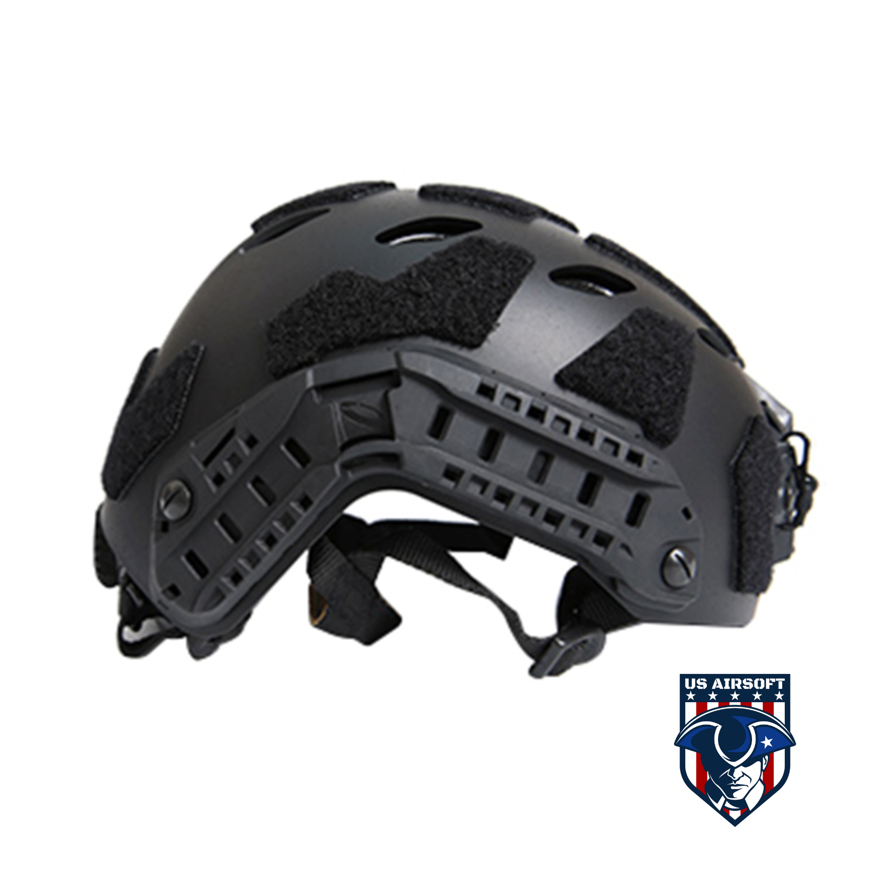FMA Fast SF Right Angle Vent Helmet - (Black/L) - US Airsoft, Inc.