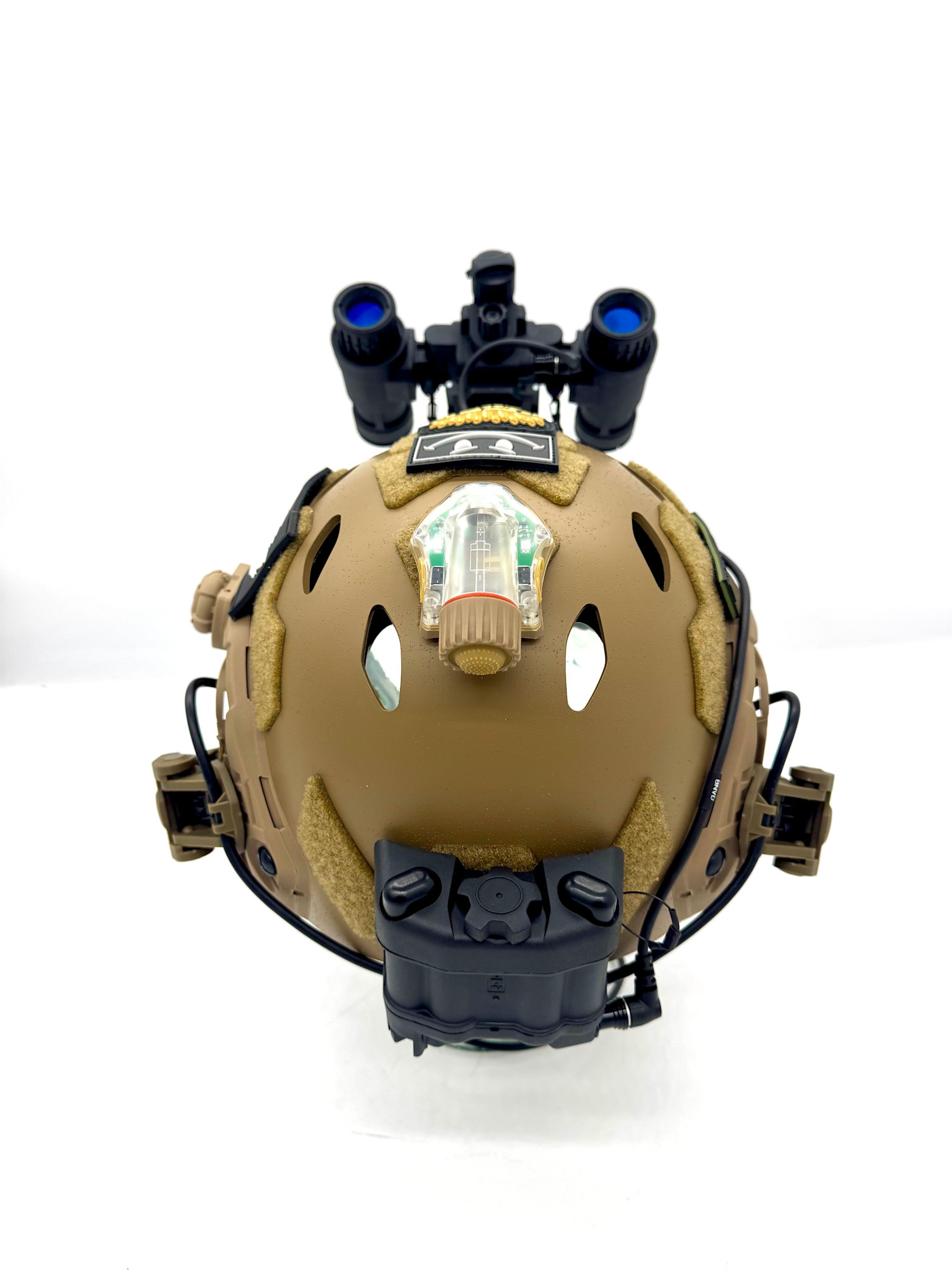 Complete Helmet Build (Tan) - US Airsoft, Inc.