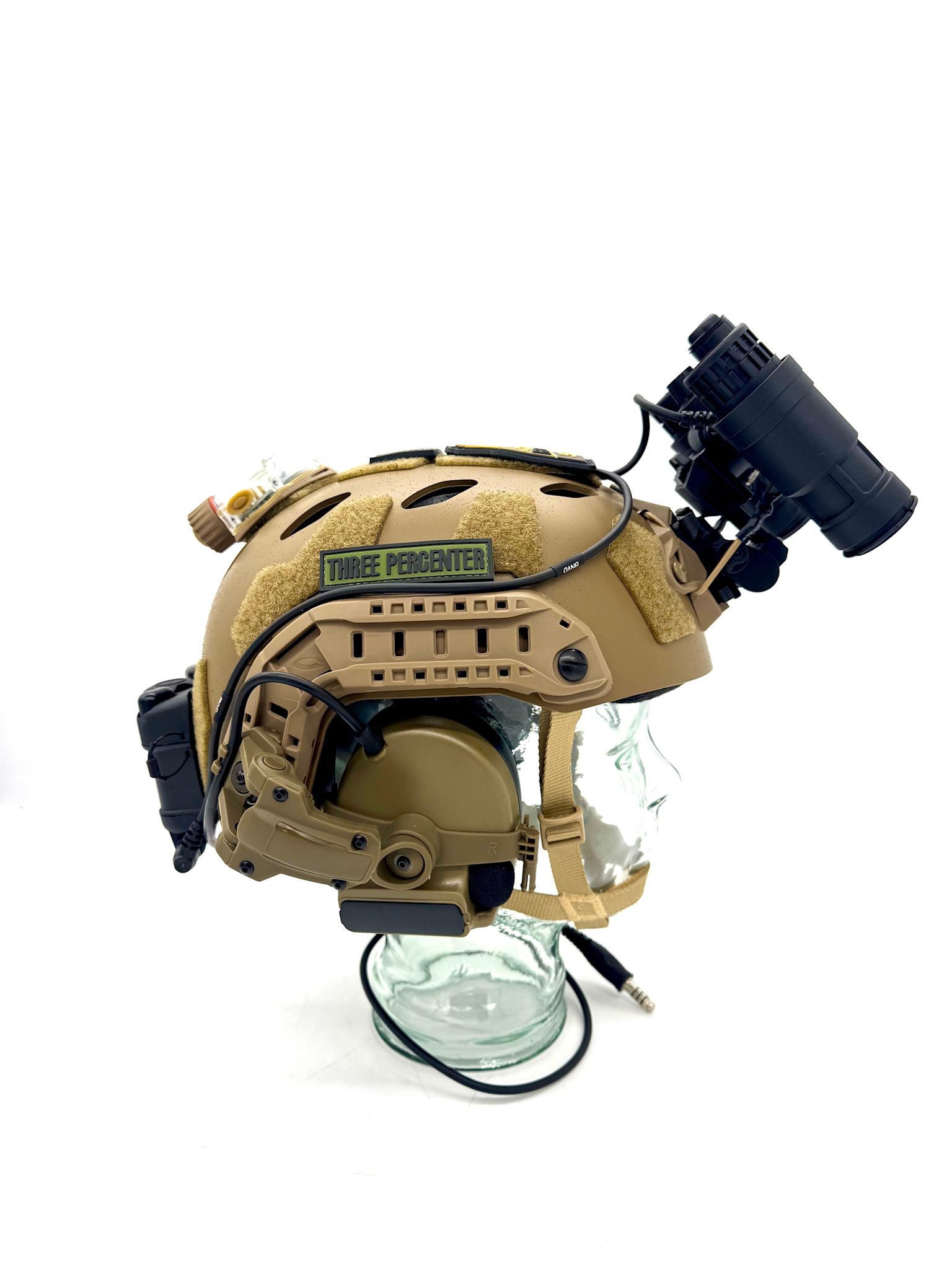 Complete Helmet Build (Tan) - US Airsoft, Inc.