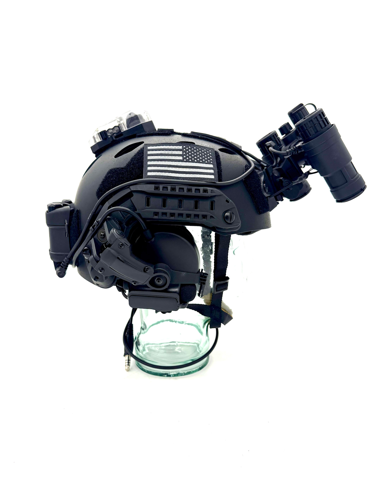 Complete Helmet Build (Black) - US Airsoft, Inc.