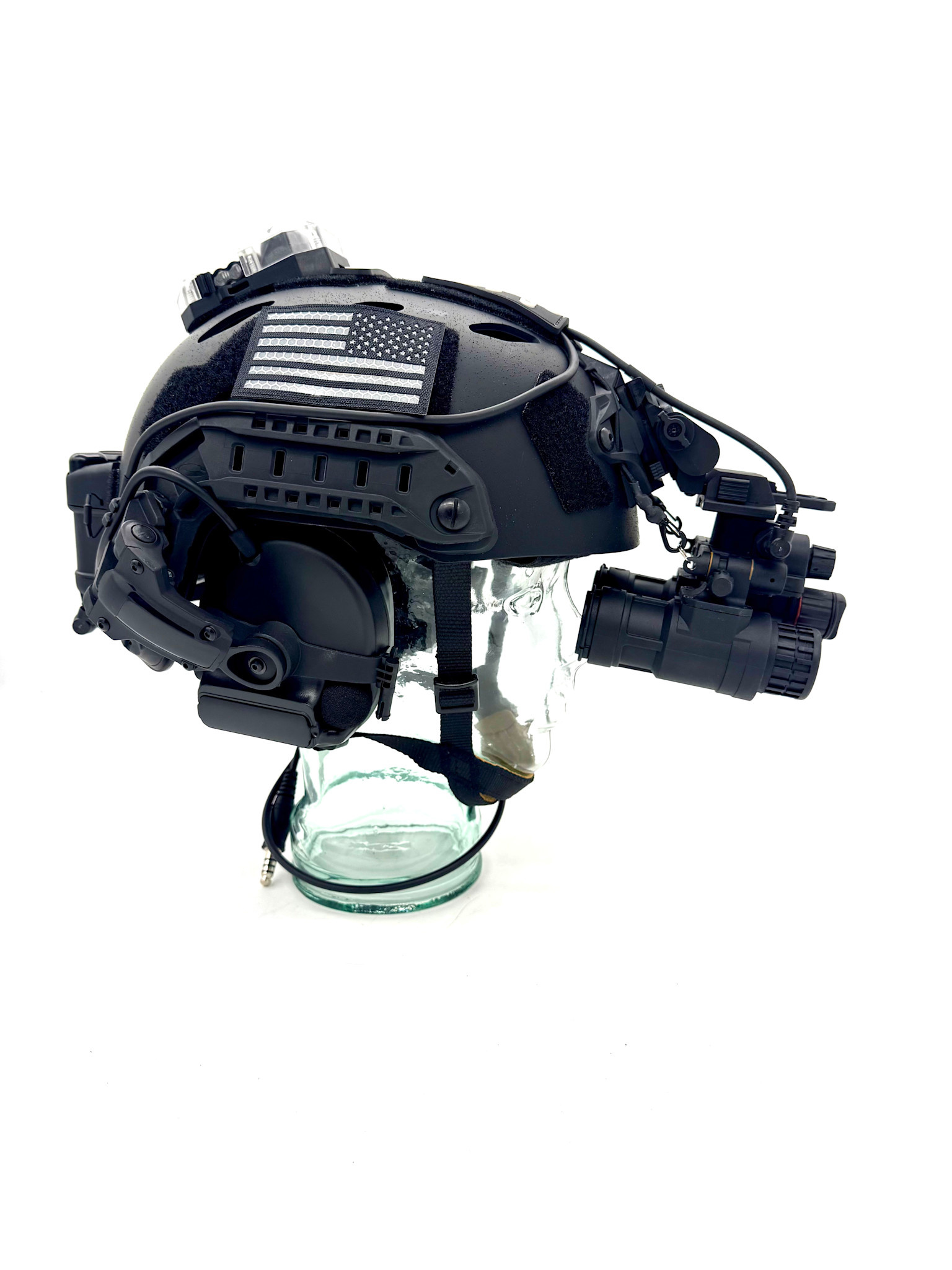 Complete Helmet Build (Black) - US Airsoft, Inc.