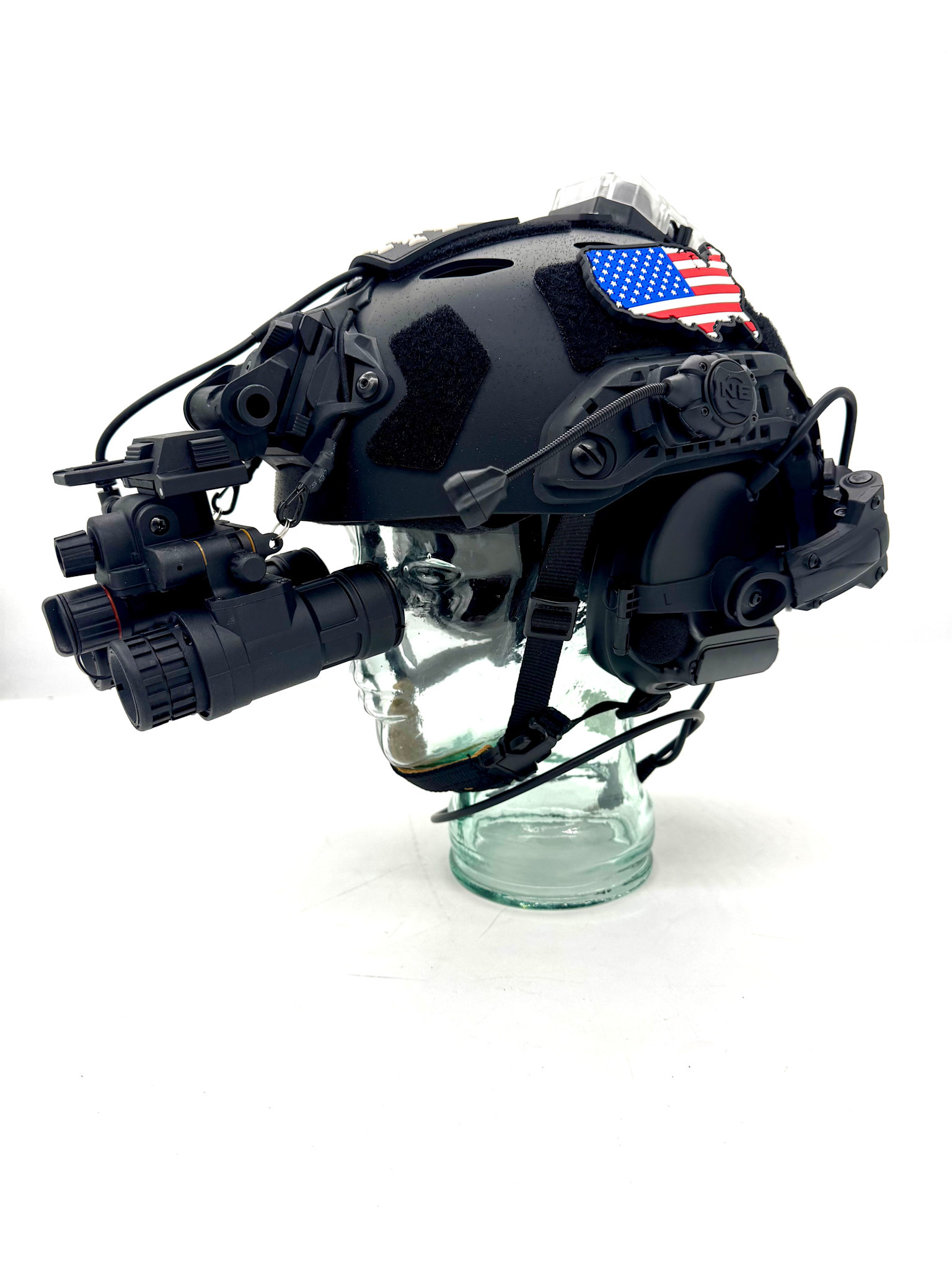 Complete Helmet Build (Black) - US Airsoft, Inc.