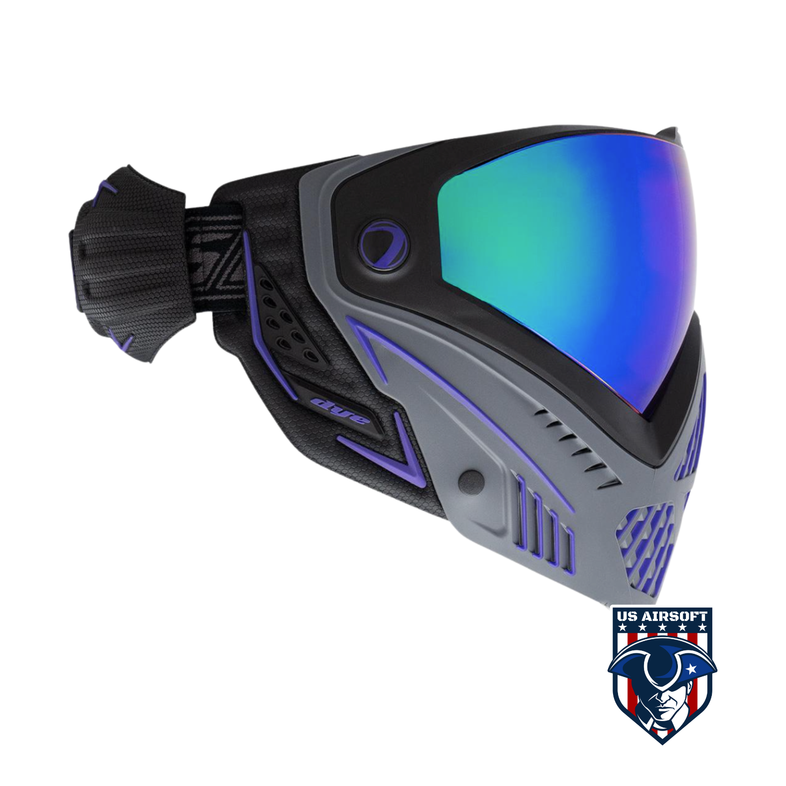 Dye i5 Pro Airsoft Full Face Mask (Style: Barney) - US Airsoft, Inc.