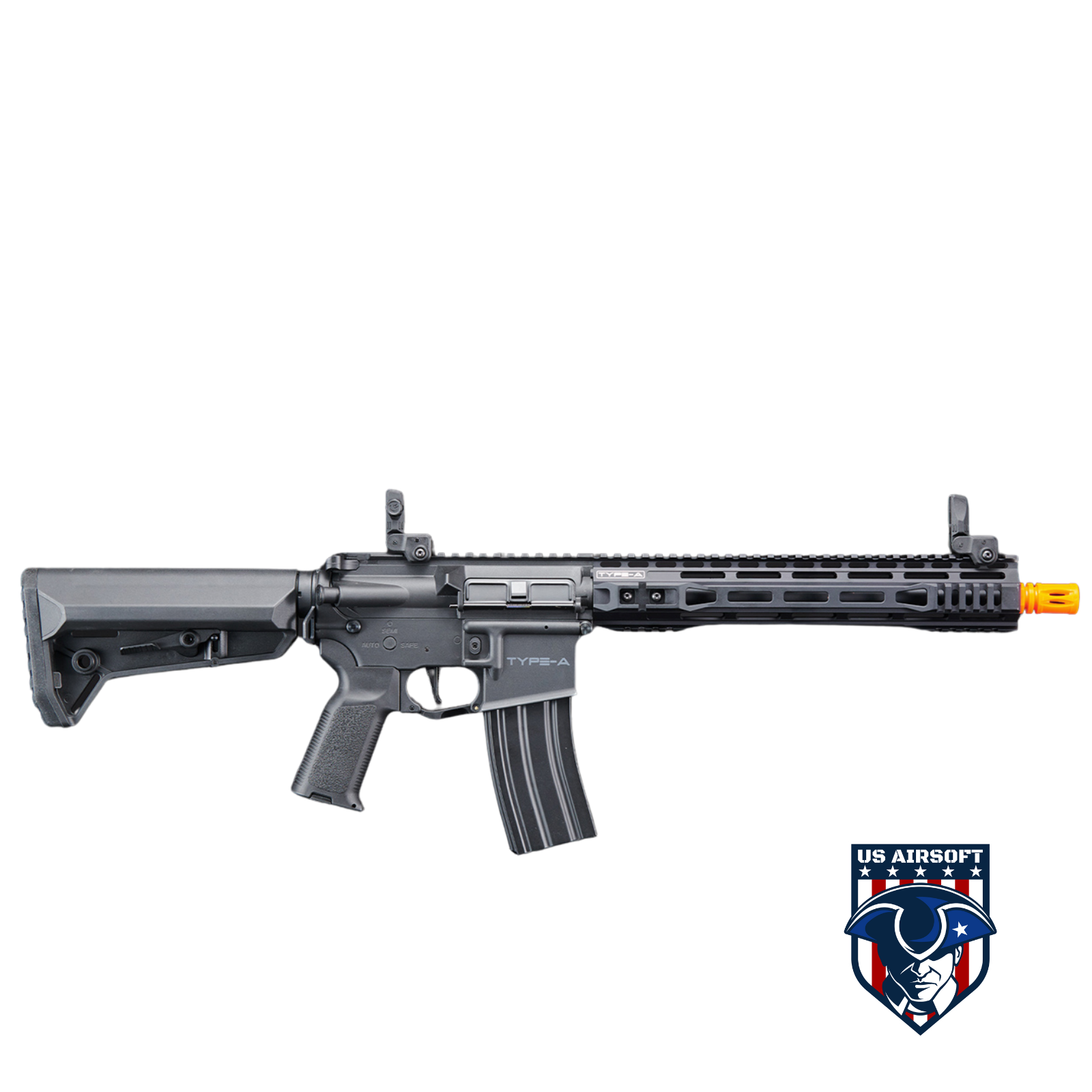 BG Defense Type-A SPR 12" Gen 3 AEG Rifle by Lancer Tactical - (Black ...