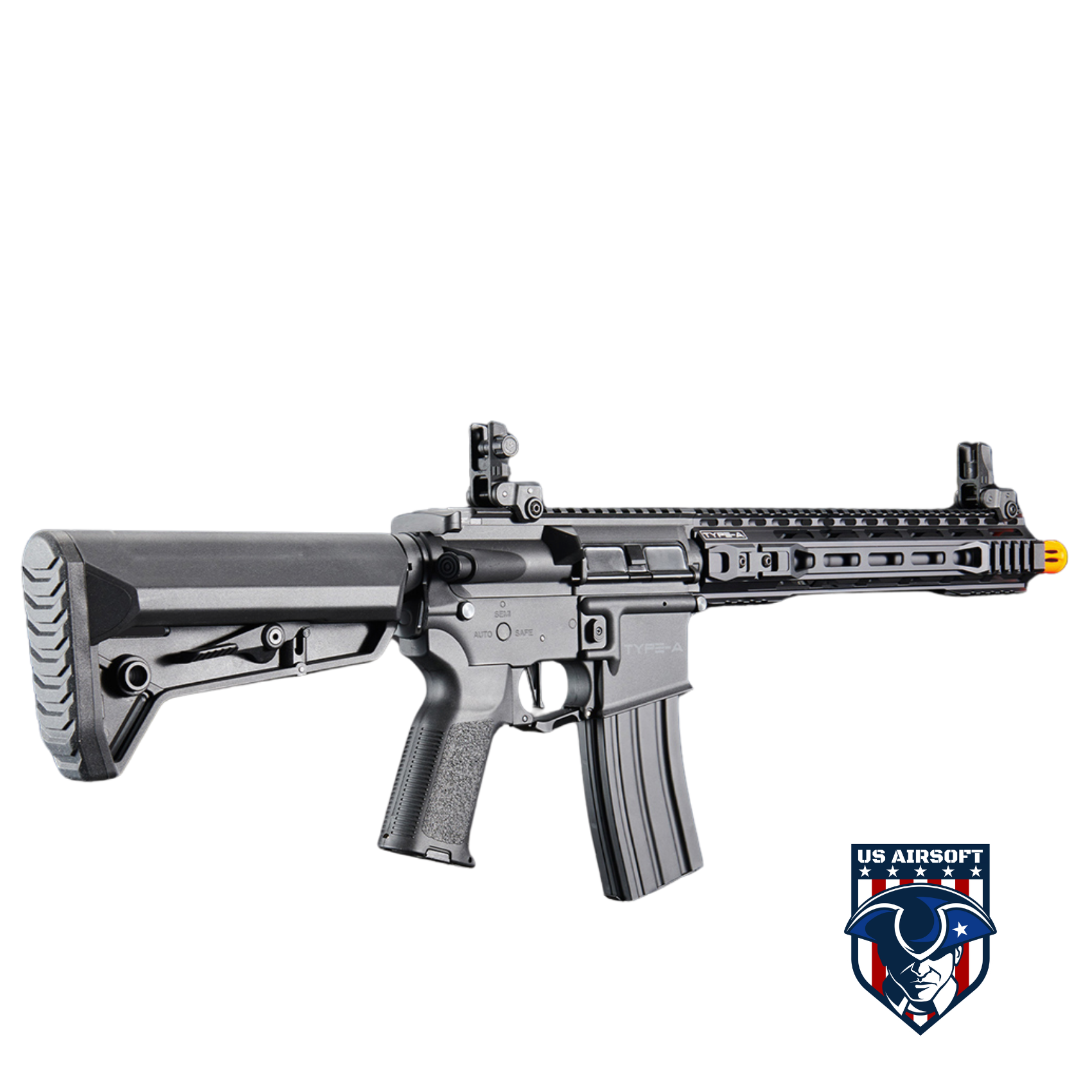 BG Defense Type-A SPR 12" Gen 3 AEG Rifle by Lancer Tactical - (Black ...