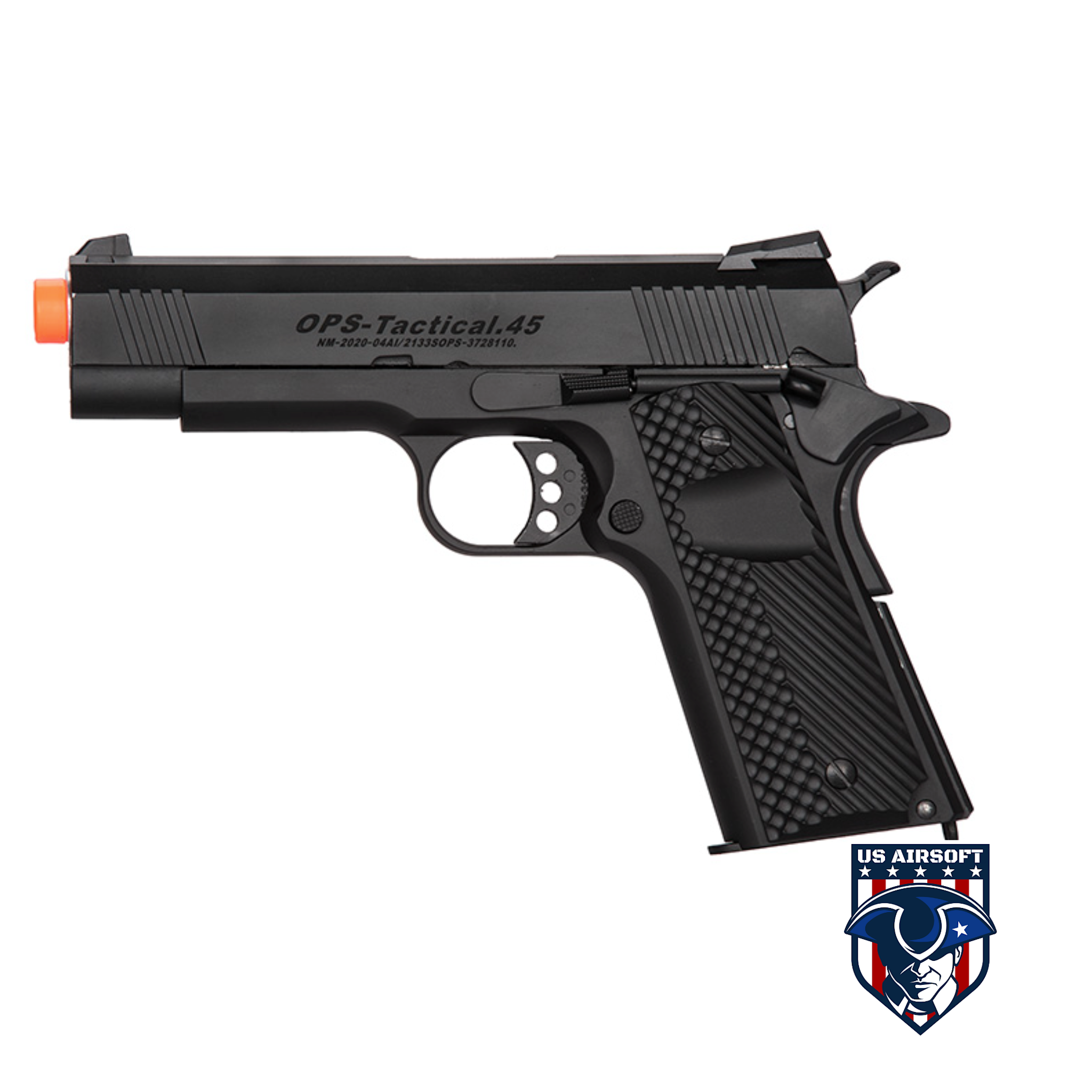 Golden Eagle IMF 3330 OTS Tactical .45 HiCapa Semi-Auto GBB Metal ...