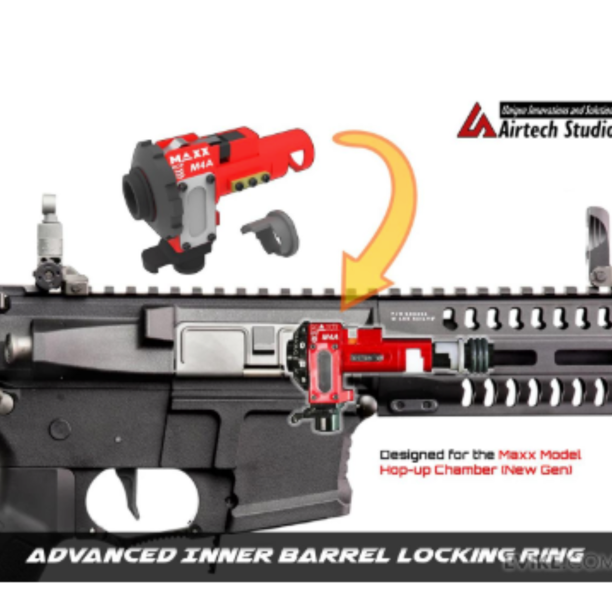 Airtech Studios MAXX Model Advanced Inner Barrel Locking Ring for ...