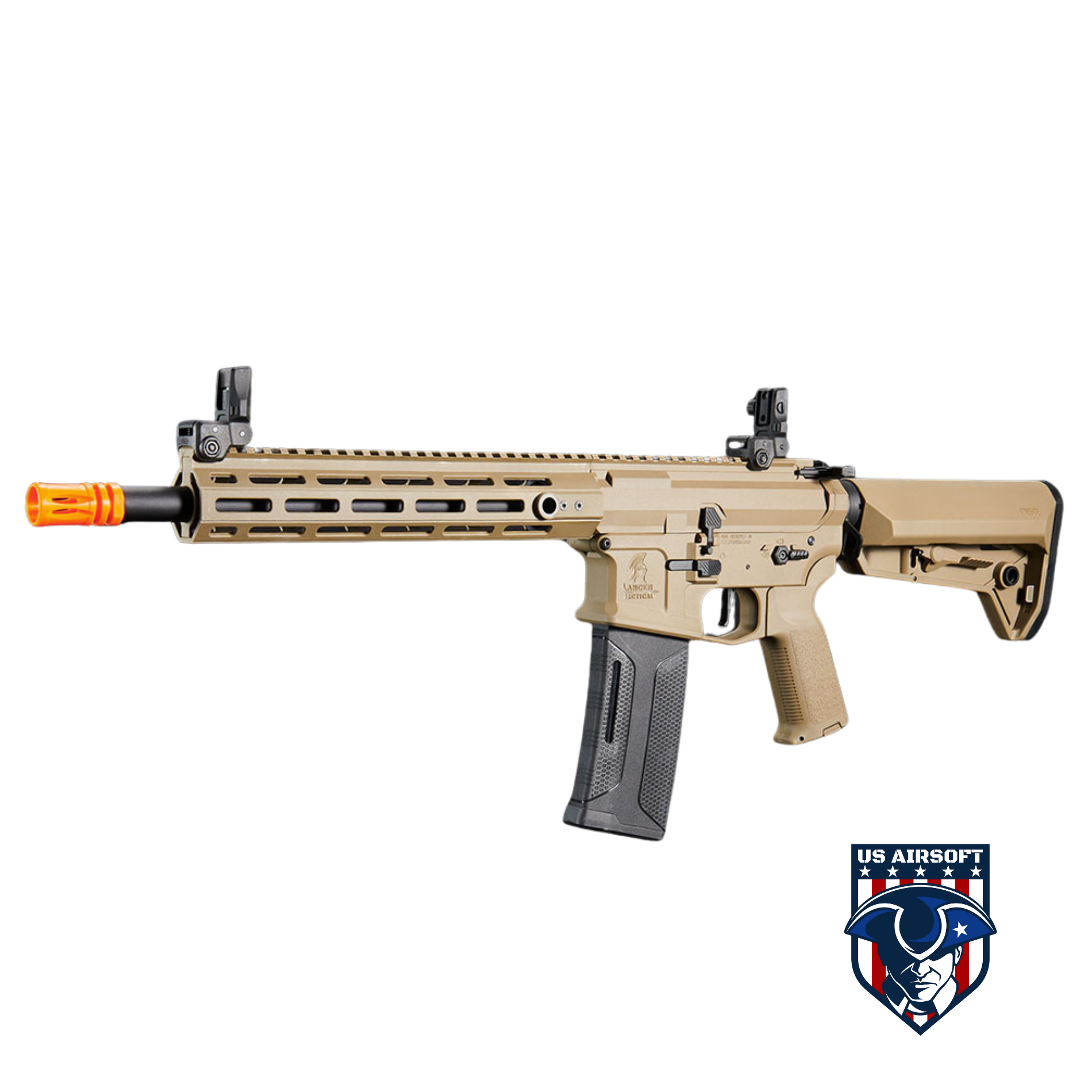 Lancer Tactical Gen 2 Hellion M-LOK 10" M4 AEG w/ Ambidextrous NSR ...