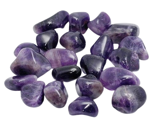 Feeling Anxious or Stuck? Try Amethyst Tumbled Stone - Twisted Thistle ...