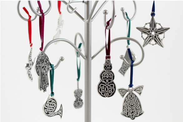 Christmas Ornaments by Piper Pewter - Cape Breton Centre for Craft & Design