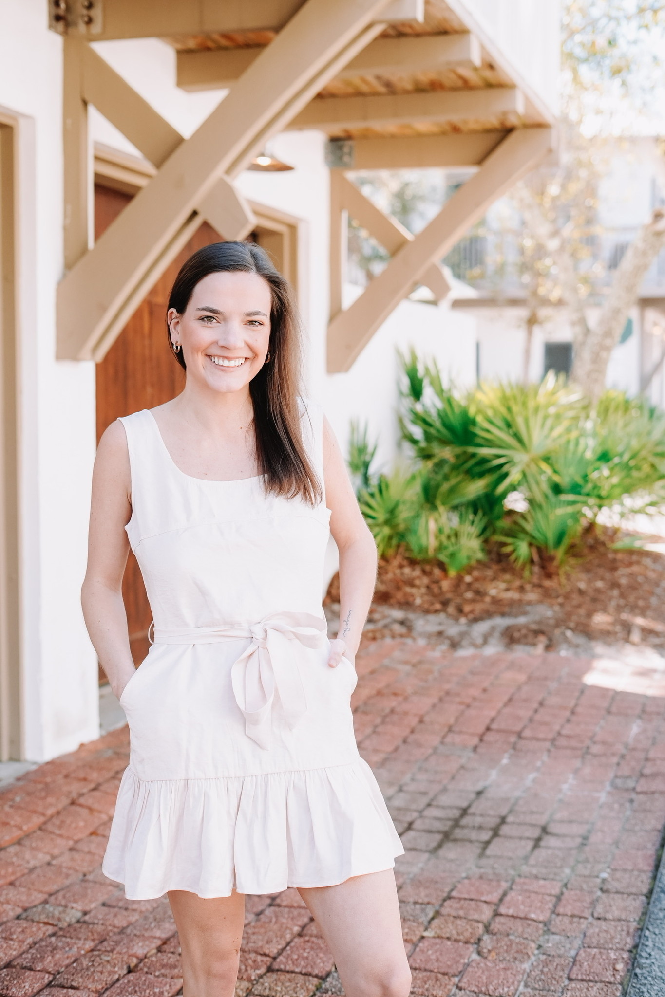 SHUG- Claire Dress- Champagne - Dukes Online