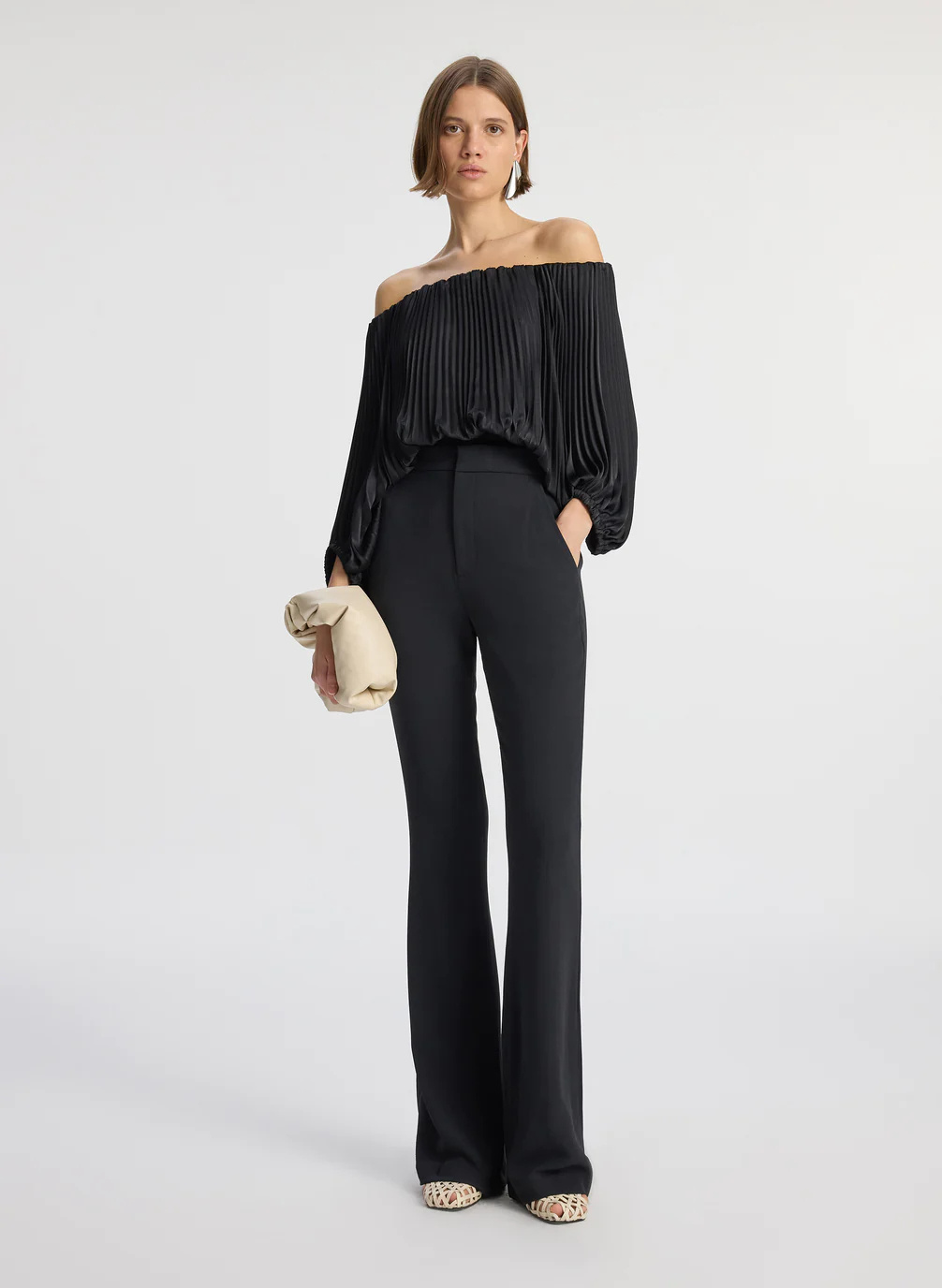 A.L.C.- Sienna Top- Black - Dukes Online