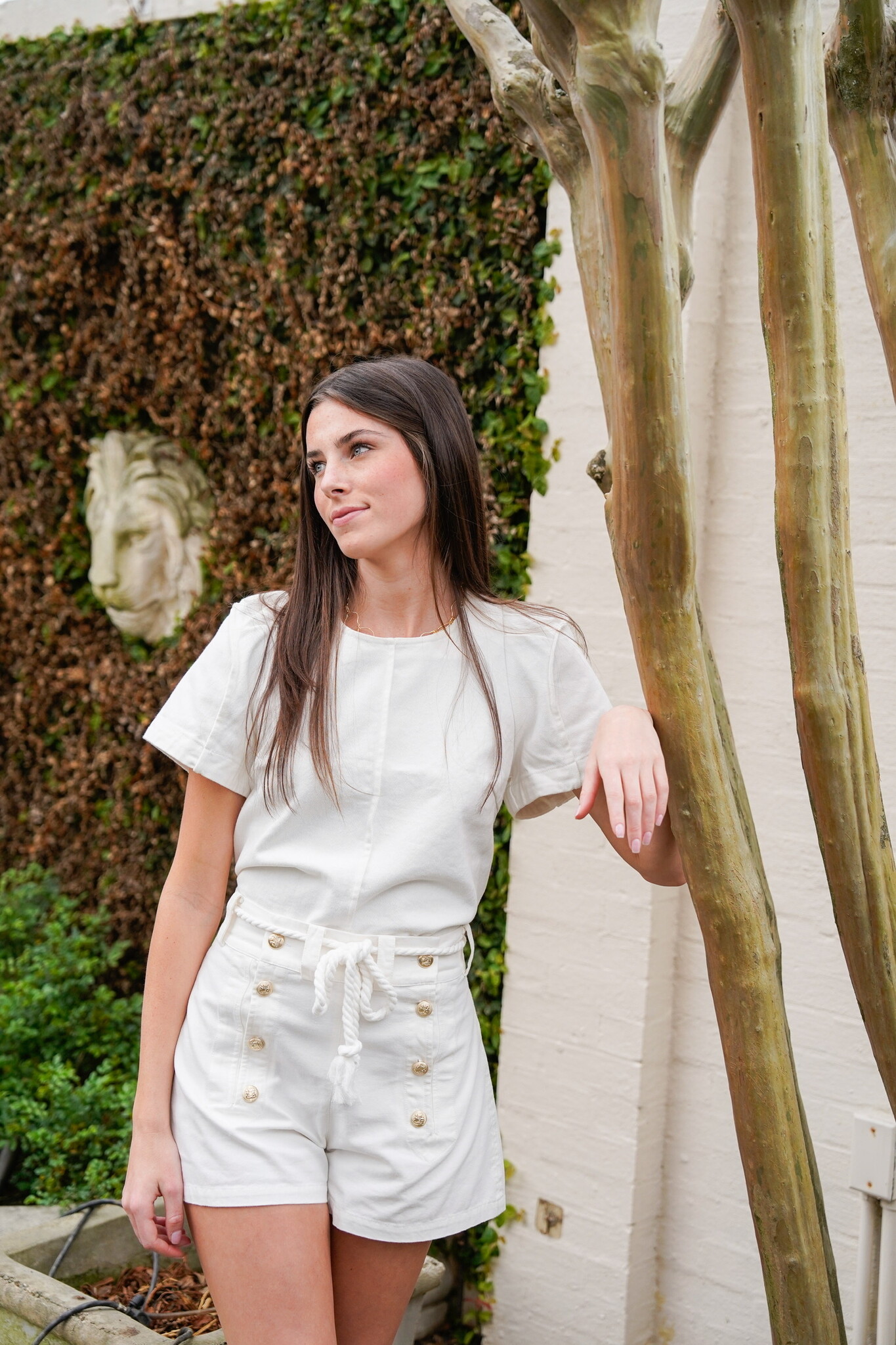 Shug- Traci Short- White - Dukes Online